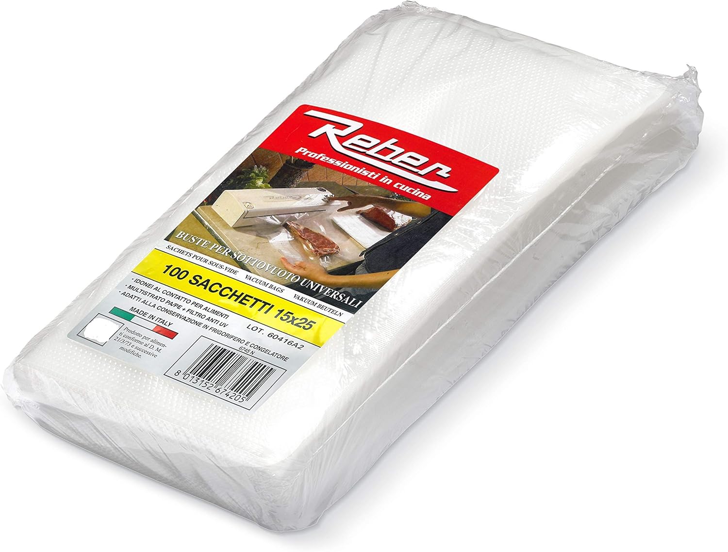 Amazon.com: Reber Vacuum Food Sealer Bags : Home & Kitchen