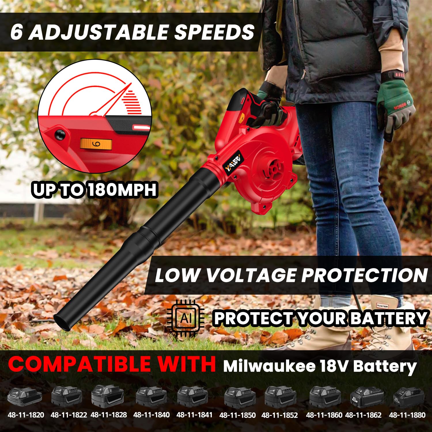 JNXYL 21V Cordless Tiller Cultivator, 310RPM Battery Powered Garden ...