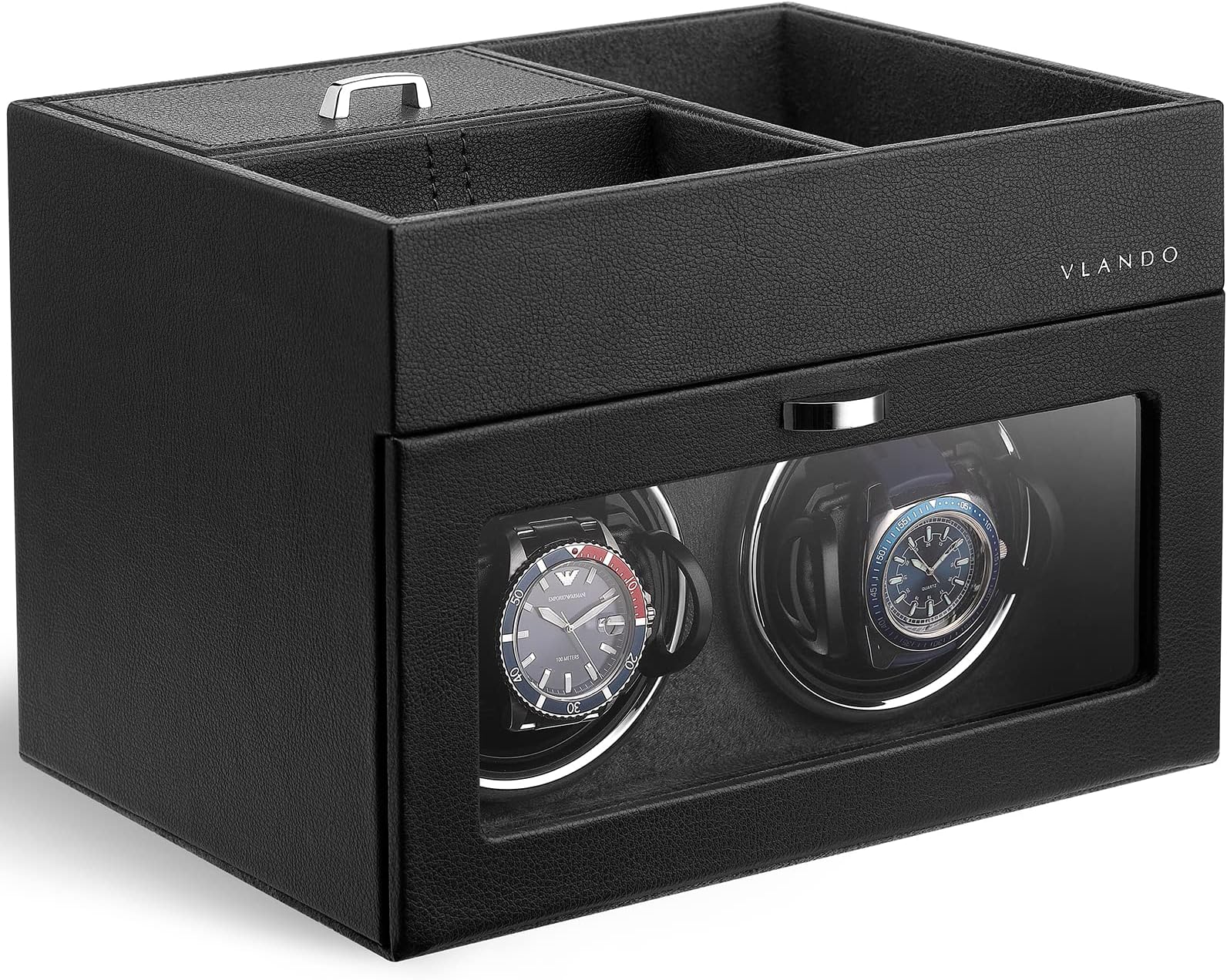 Amazon.com: Uten Automatic Watch Winder Box Luxury Wooden Watch Storage ...