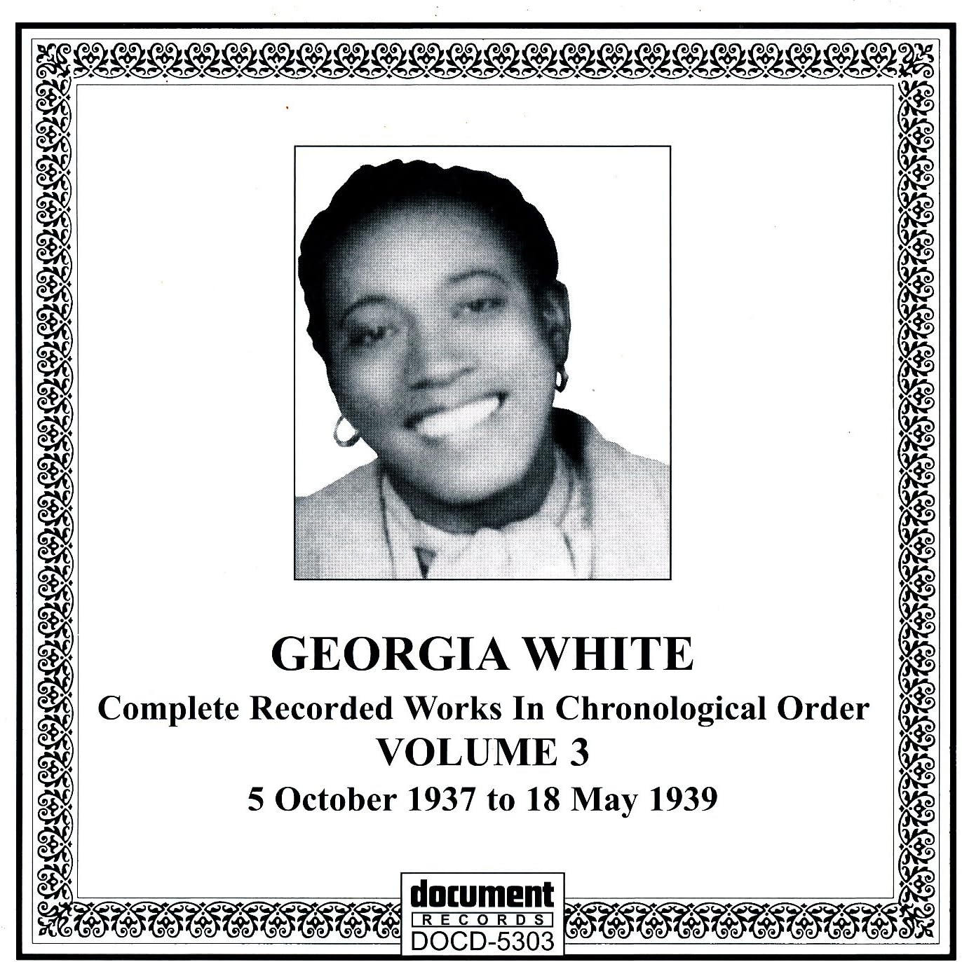 Georgia White 3: 1937-1939: White, Georgia: Amazon.ca: Music