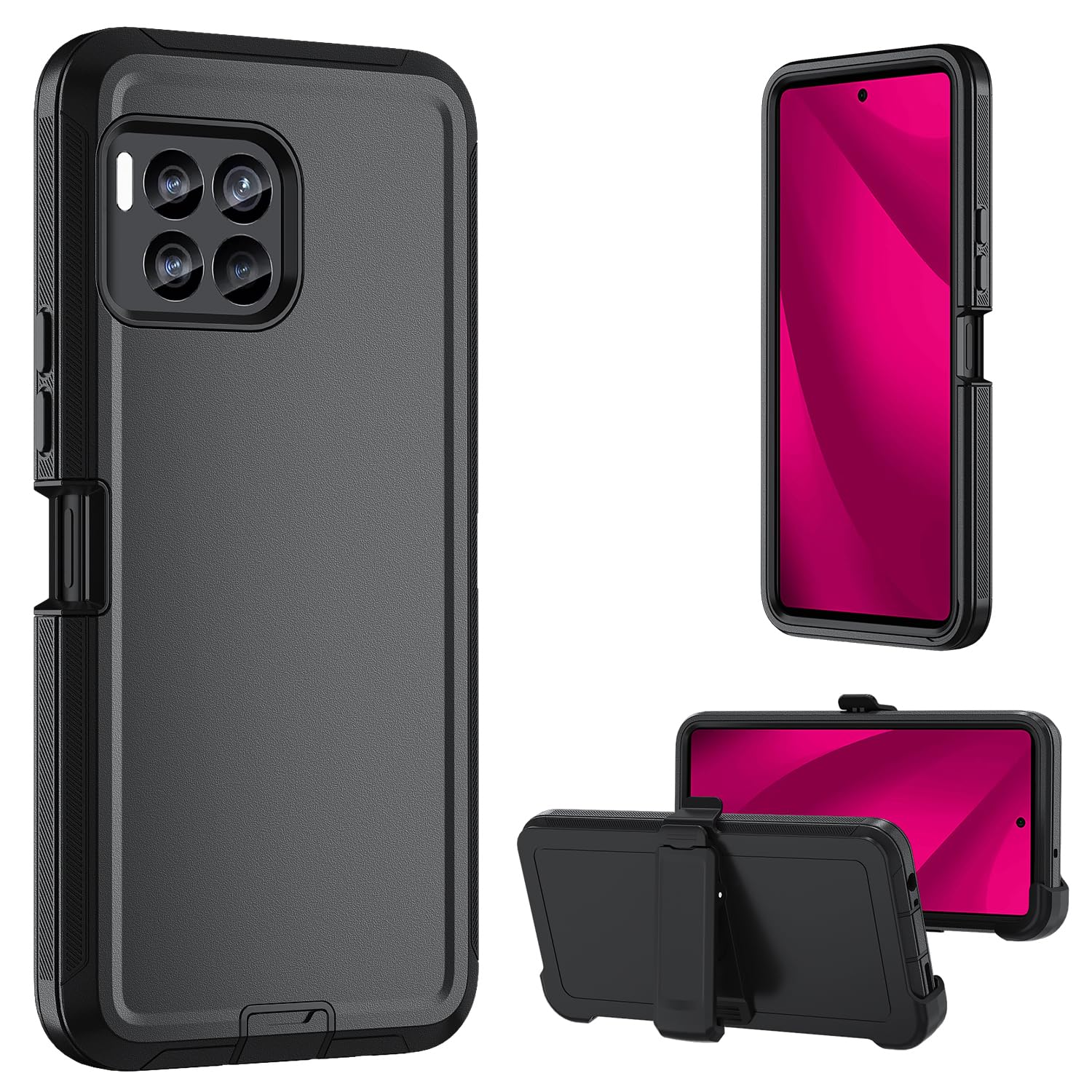 Amazon.com: for T-Mobile Revvl 7 Pro 5G Case,Revvl 7 Pro 5G Heavy Duty ...