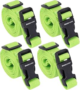 Amazon.com: Masterwise Buckle Straps with Clips, Adjustable Nylon ...