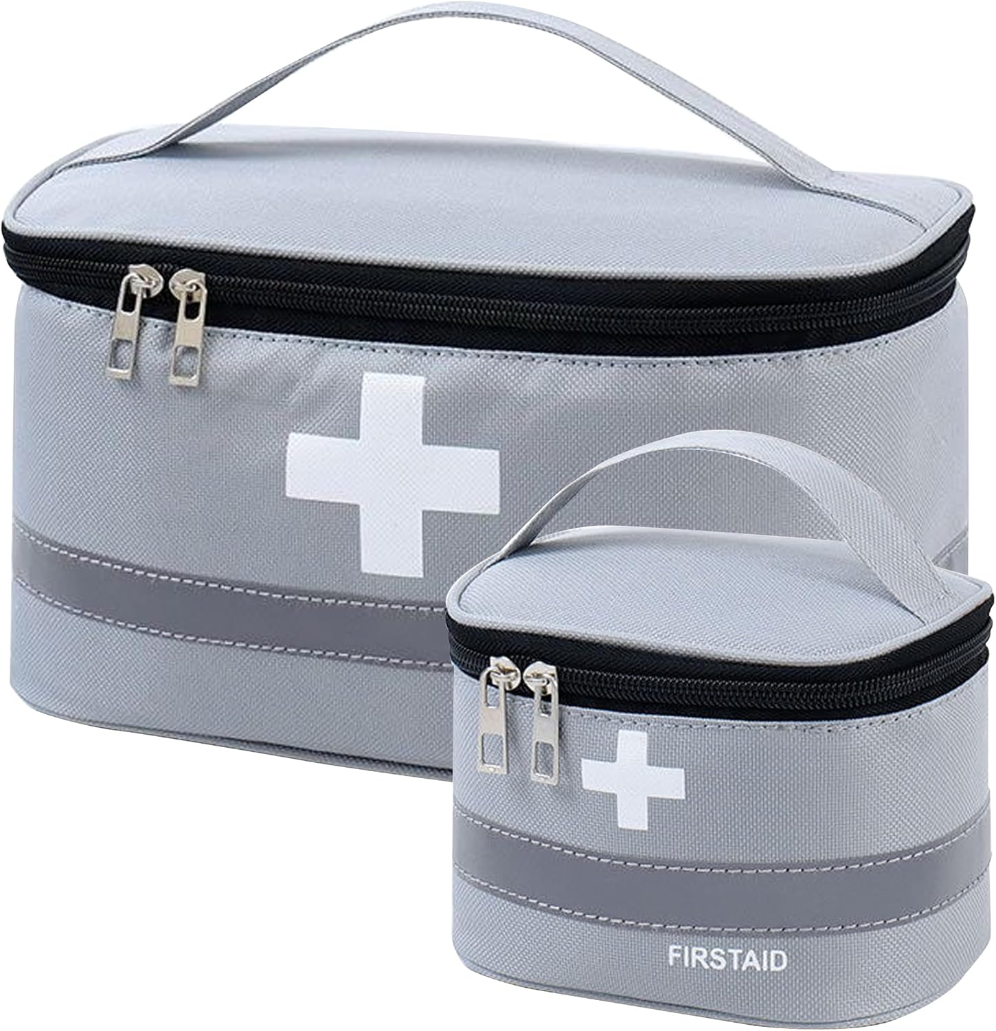 YqsIbth First Aid Bag Empty, 2 PCS First Aid Kit Bags, Small/Large ...