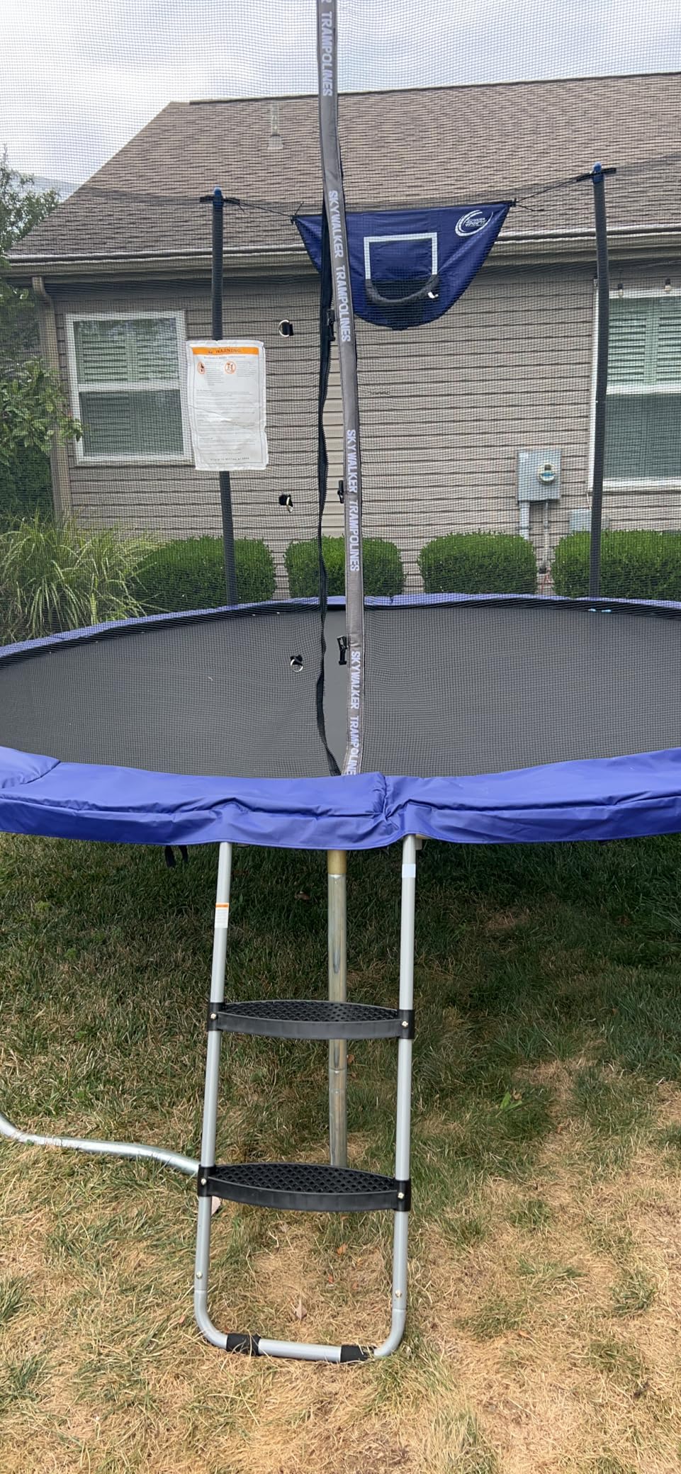 $16/mo - Finance Skywalker Trampoline Outdoor 15 Ft. Jump N’ Dunk Round ...