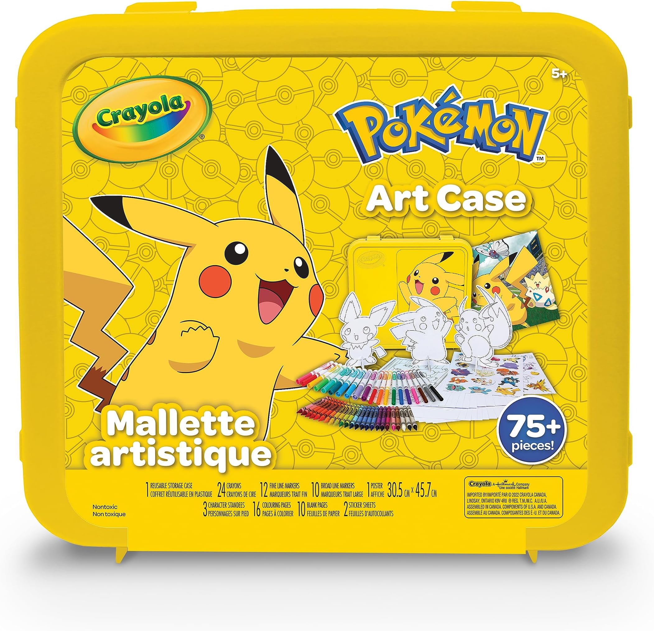 Amazon.com: Crayola Pokémon Art Case : Toys & Games
