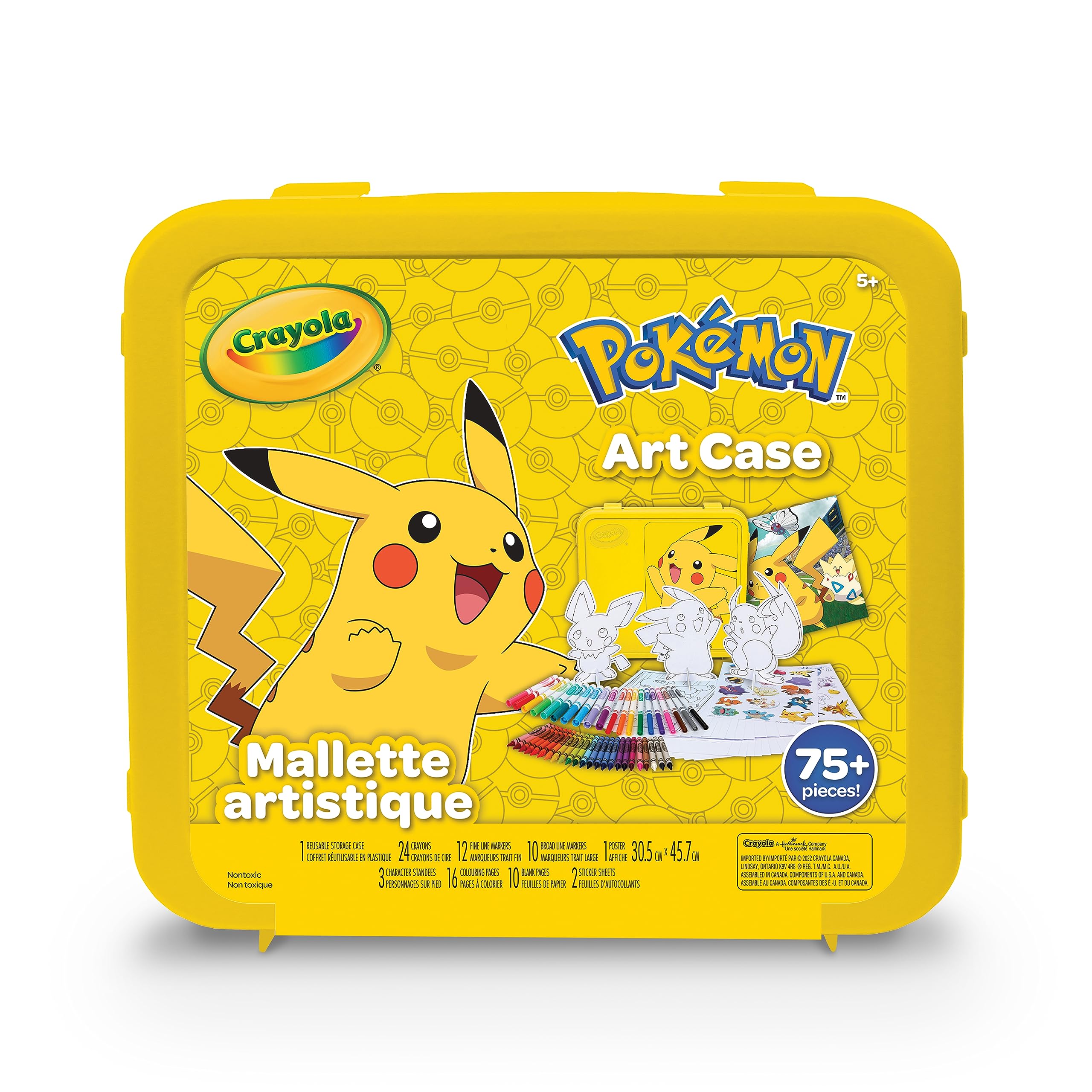 Crayola Pokémon Art Case, Drawing Sets - Amazon Canada