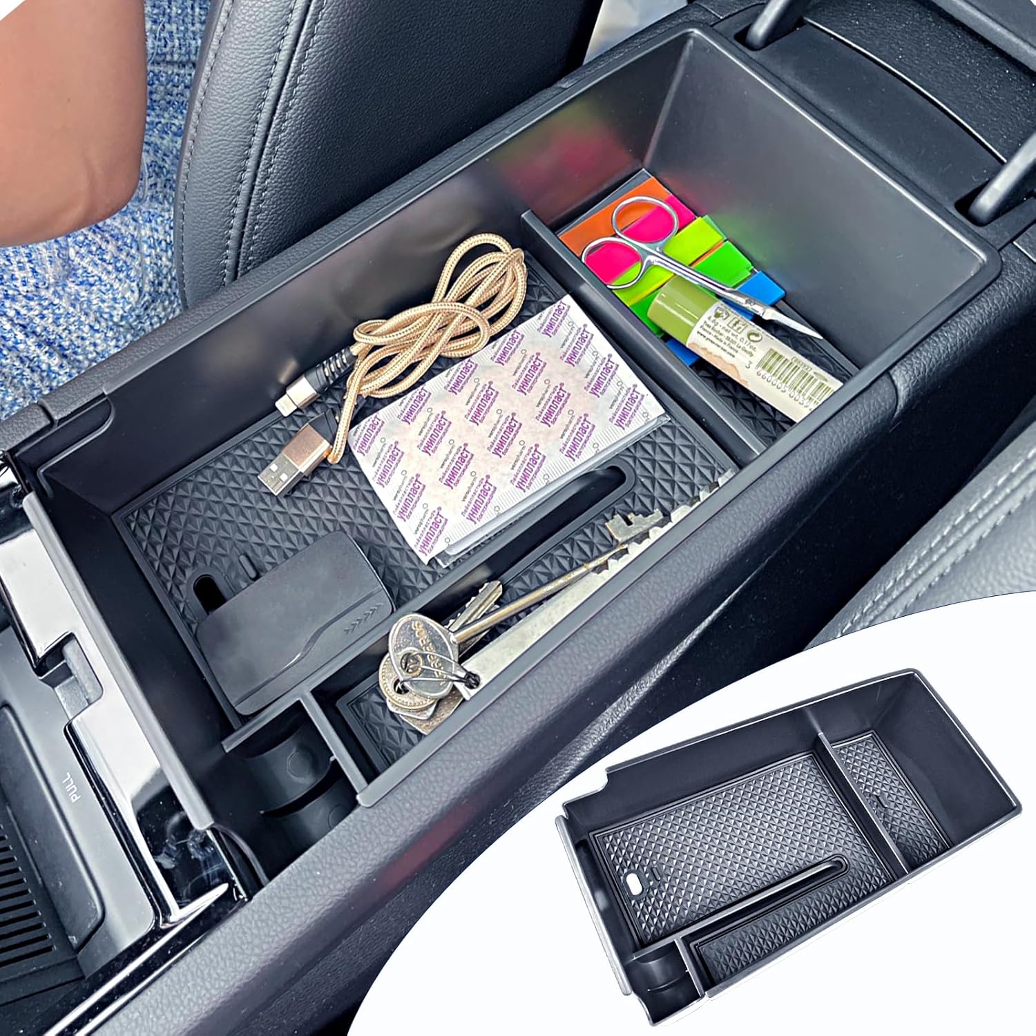 Amazon.com: RUNROAD Center Console Organizer Compatible with 2021 2022 ...