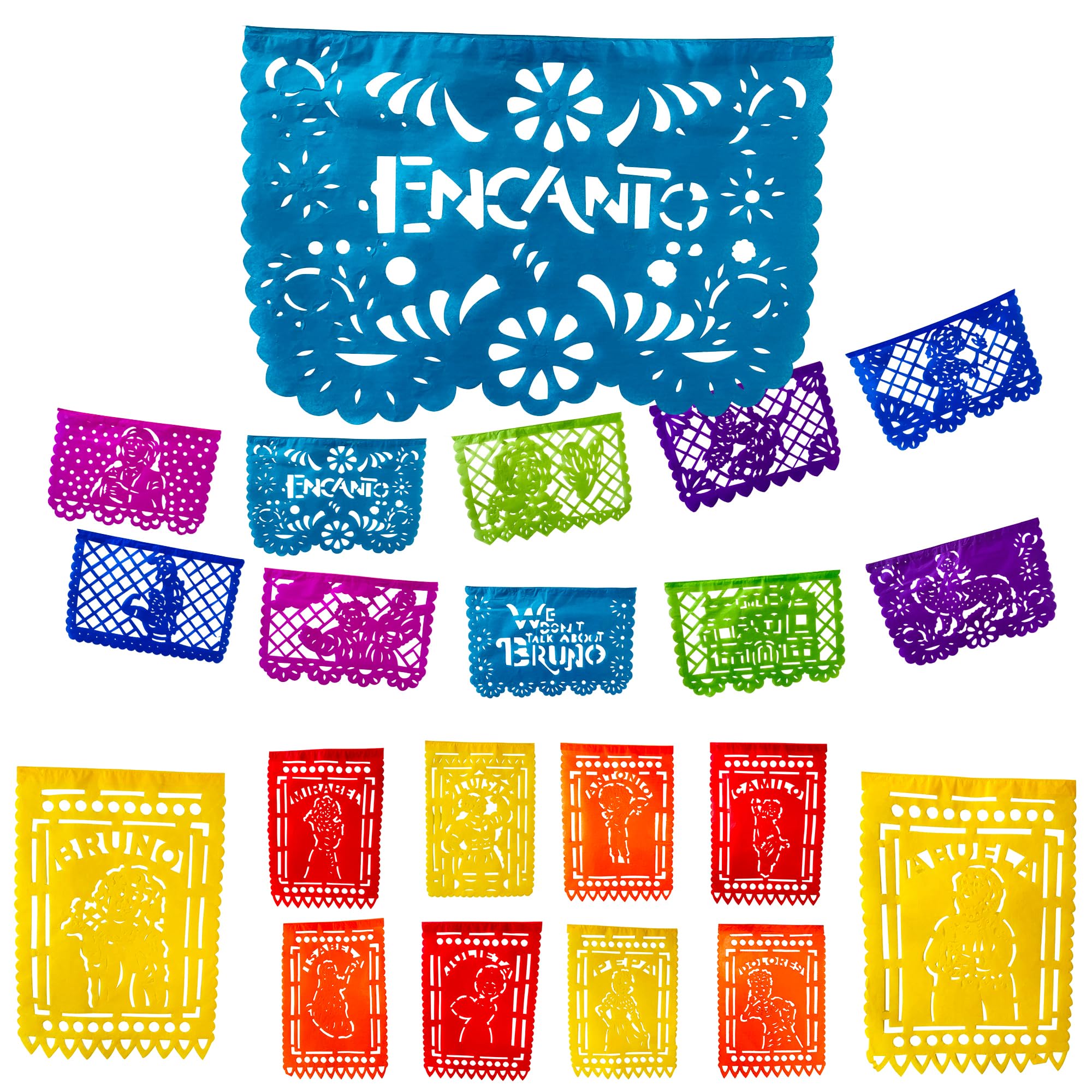 Papel Picado Banner Birthday