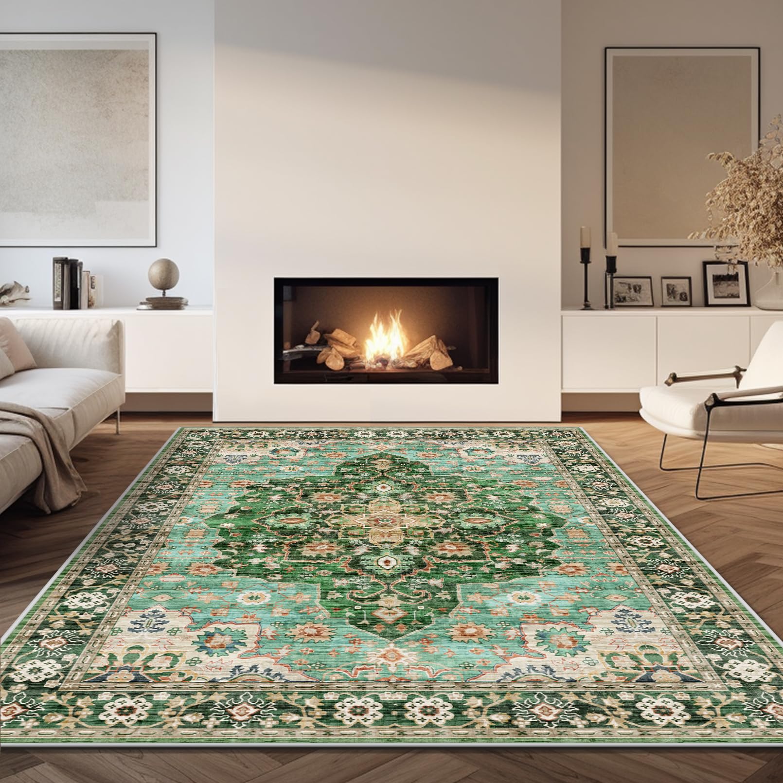 Amazon.com: junhejiamei 5x7 Area Rugs Machine Washable Area Rugs 5x7 ...