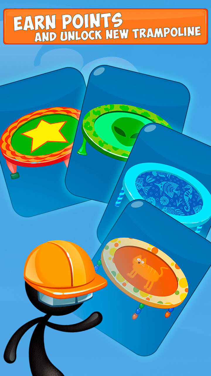 Trampoline Stickman Jumper Flip: Sport Challenge Gymnastics Game:www ...