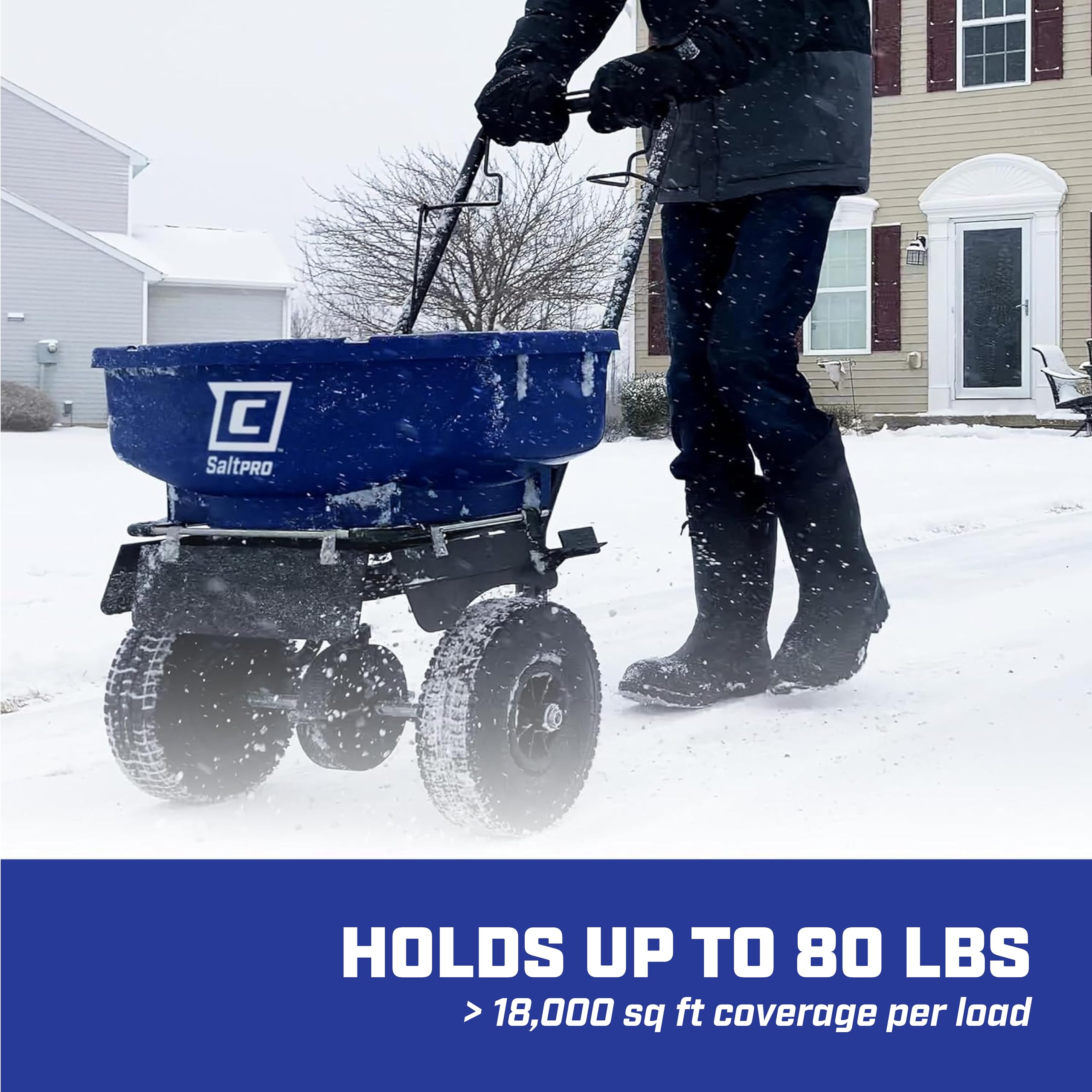 Snapklik.com : Chapin 88300B Spreader, Salt, Ice Melt, Contractor ...