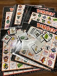 Amazon.com: JOYIN 32 Players Halloween Bingo Game, Kids Bingo Cards Set ...