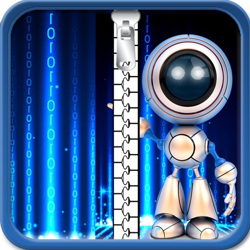 Roboter Zipper Lock Screen:Amazon.de:Appstore for Android