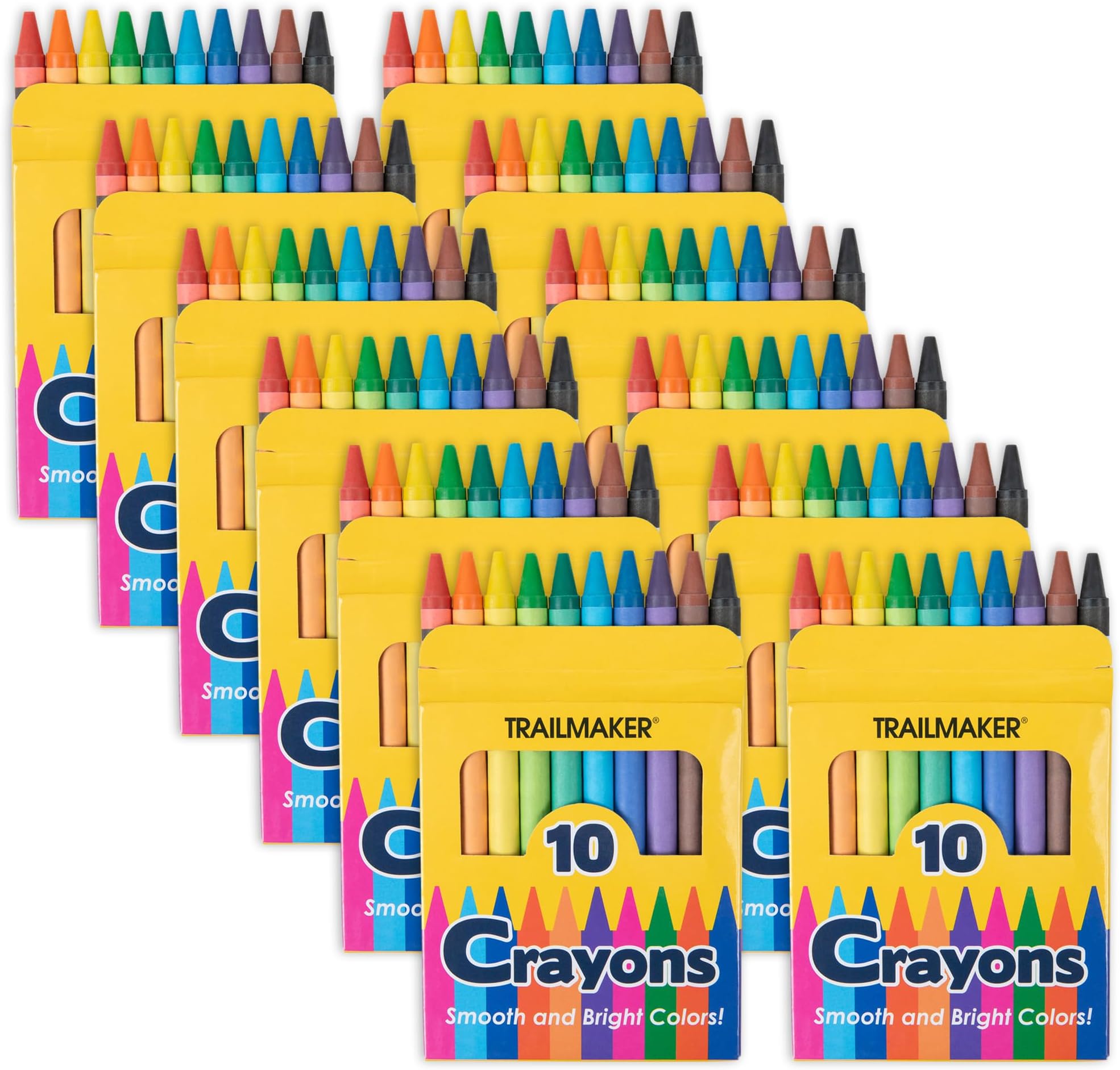 Amazon.com: Amazon Basics Jumbo Crayons - 24 Assorted Colors, 4-Pack