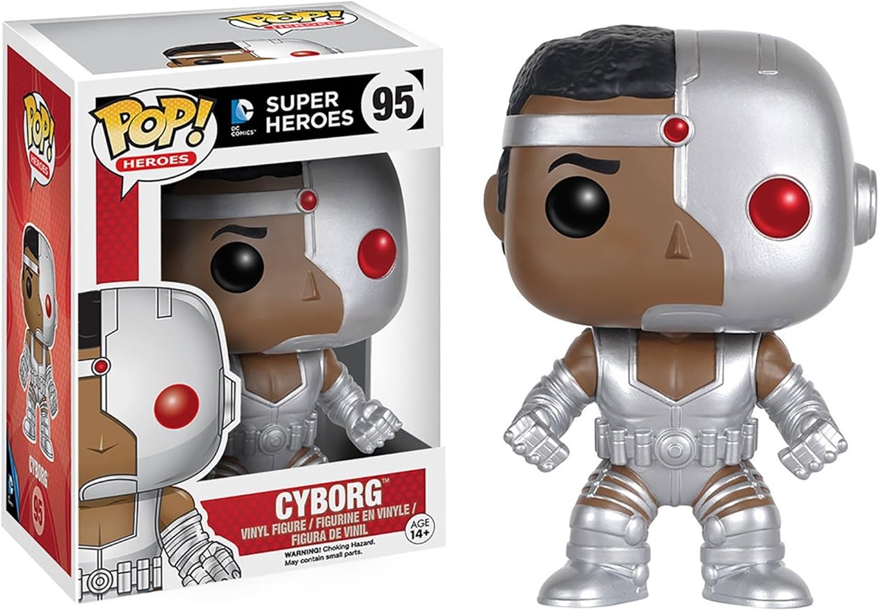 Amazon.com: Funko POP Heroes: Classic Cyborg Action Figure : Toys & Games