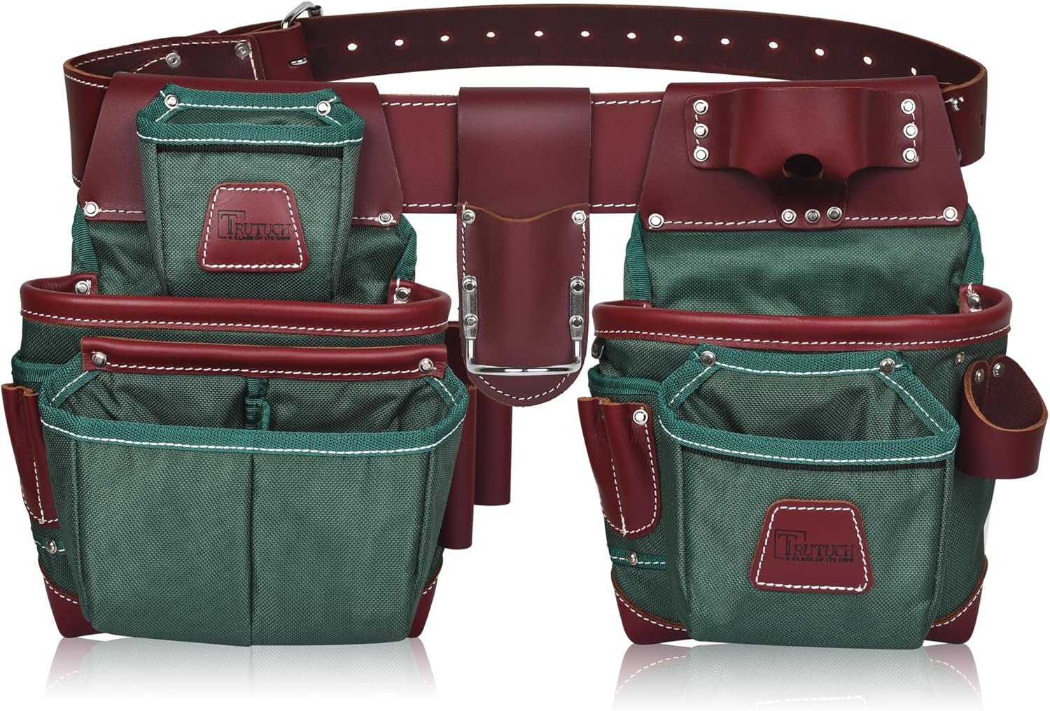 Amazon.com: Nylon and Leather Tool Belt | Framing Tool Bags | Leather ...