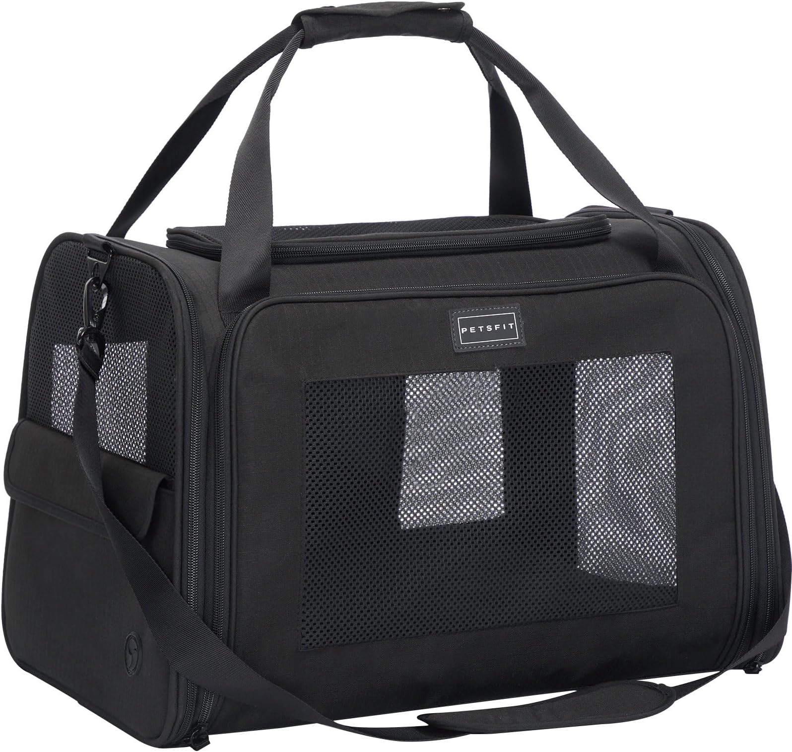 Petsfit Pet Carrier Large Cat Carrier Soft Sided, Dog Carriers with ...