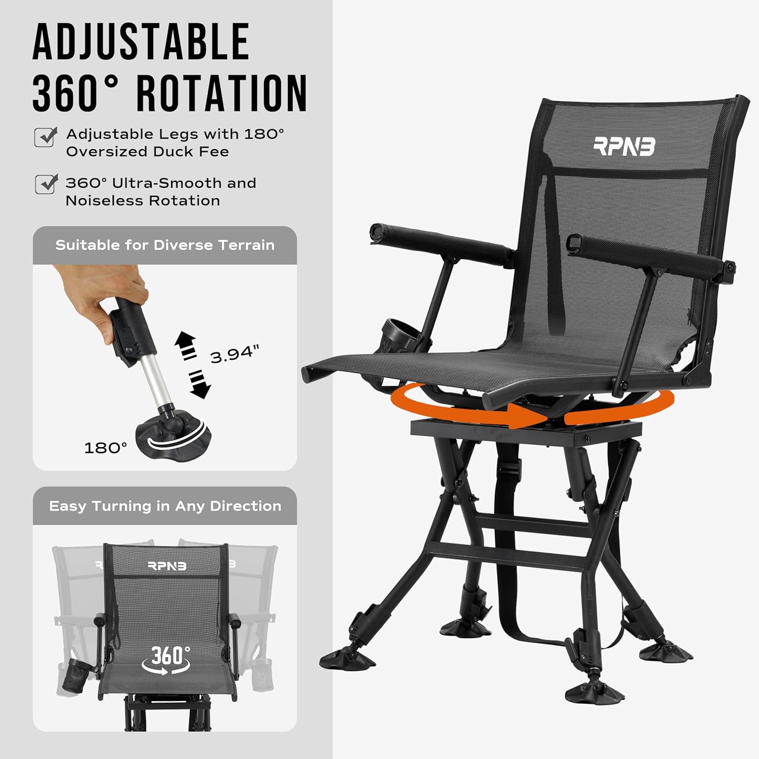 RPNB Hunting Chair, Silent Hunting Blind Chair, Australia | Ubuy
