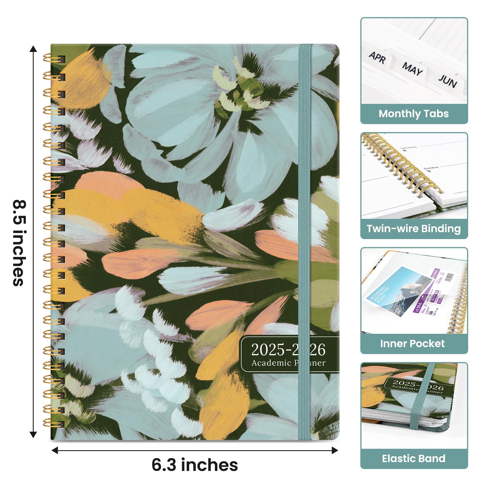 Snapklik.com : Planner 2025-2026, Academic Year Monthly And Weekly ...
