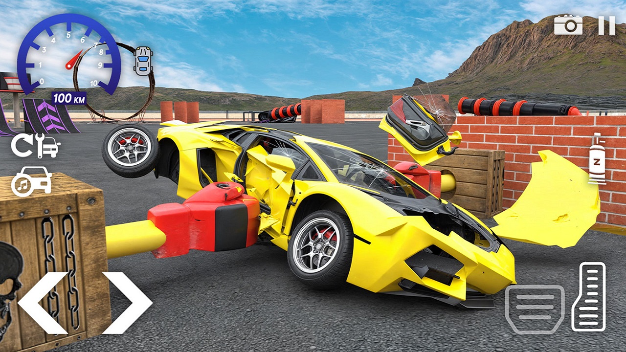 Drive Car Crash Simulator Game : Car Driving Simulator : Drive Car ...