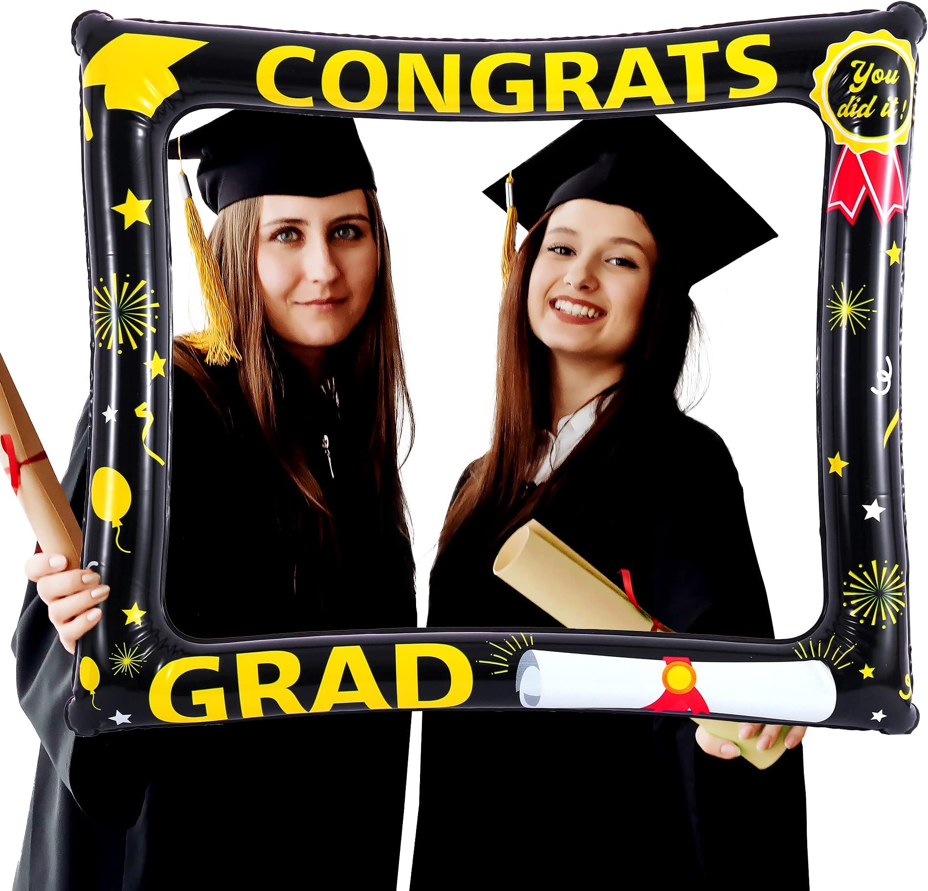 Amazon.com: Soochat Graduation Photo Props Frame 2024 Graduation Photo ...