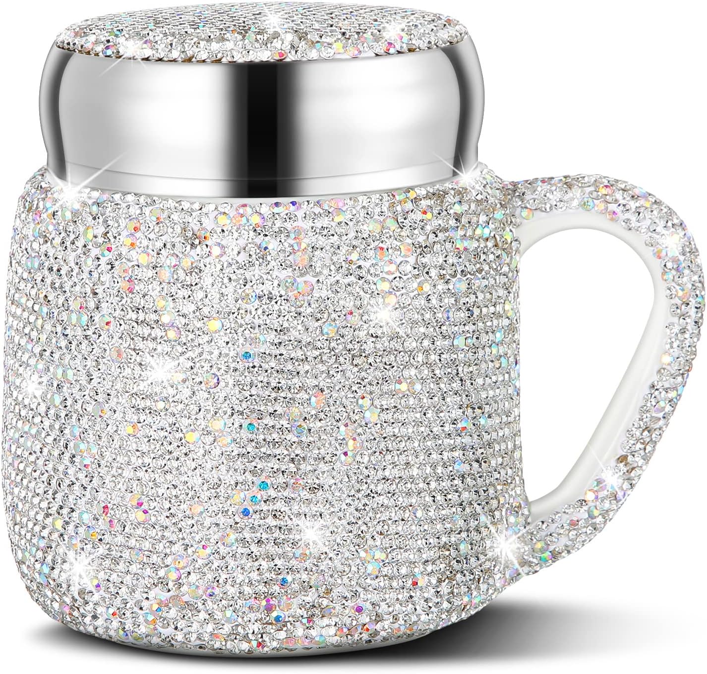 Amazon.com | Meanplan Bling Rhinestone Coffee Mug for Christmas Gift ...