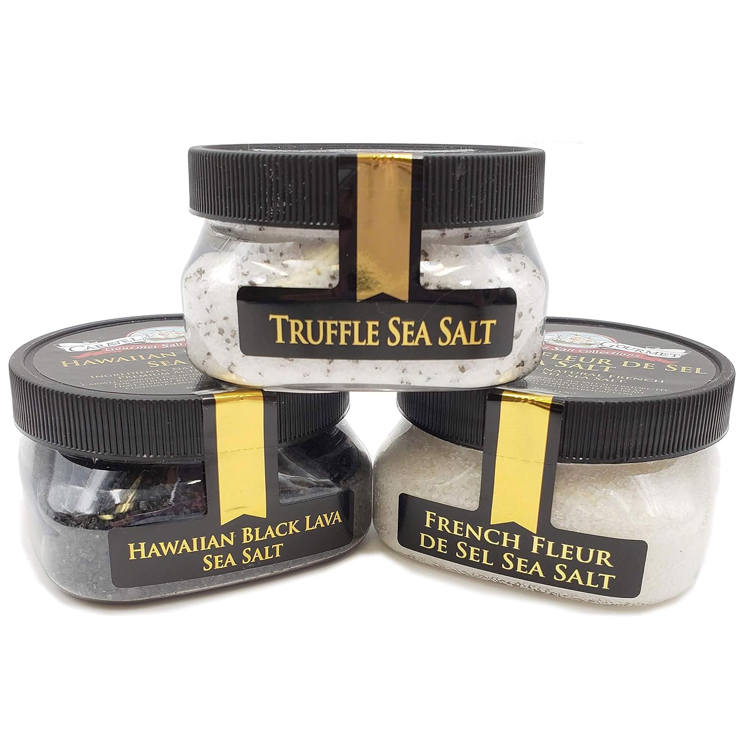 Amazon.com : Sea Salt Collection 3-Pack: Truffle, Black Lava, Fleur de ...