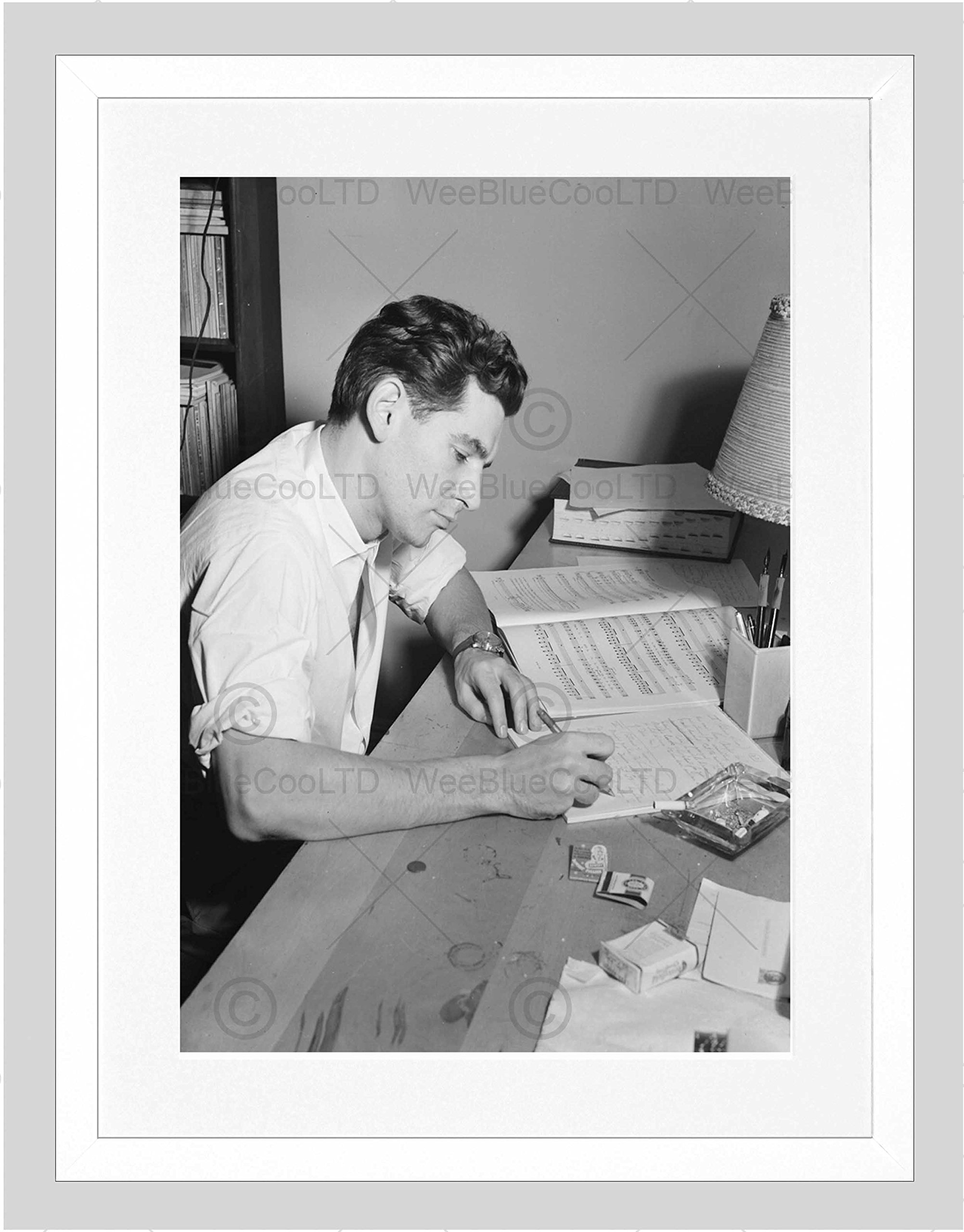 Leonard Bernstein Composing