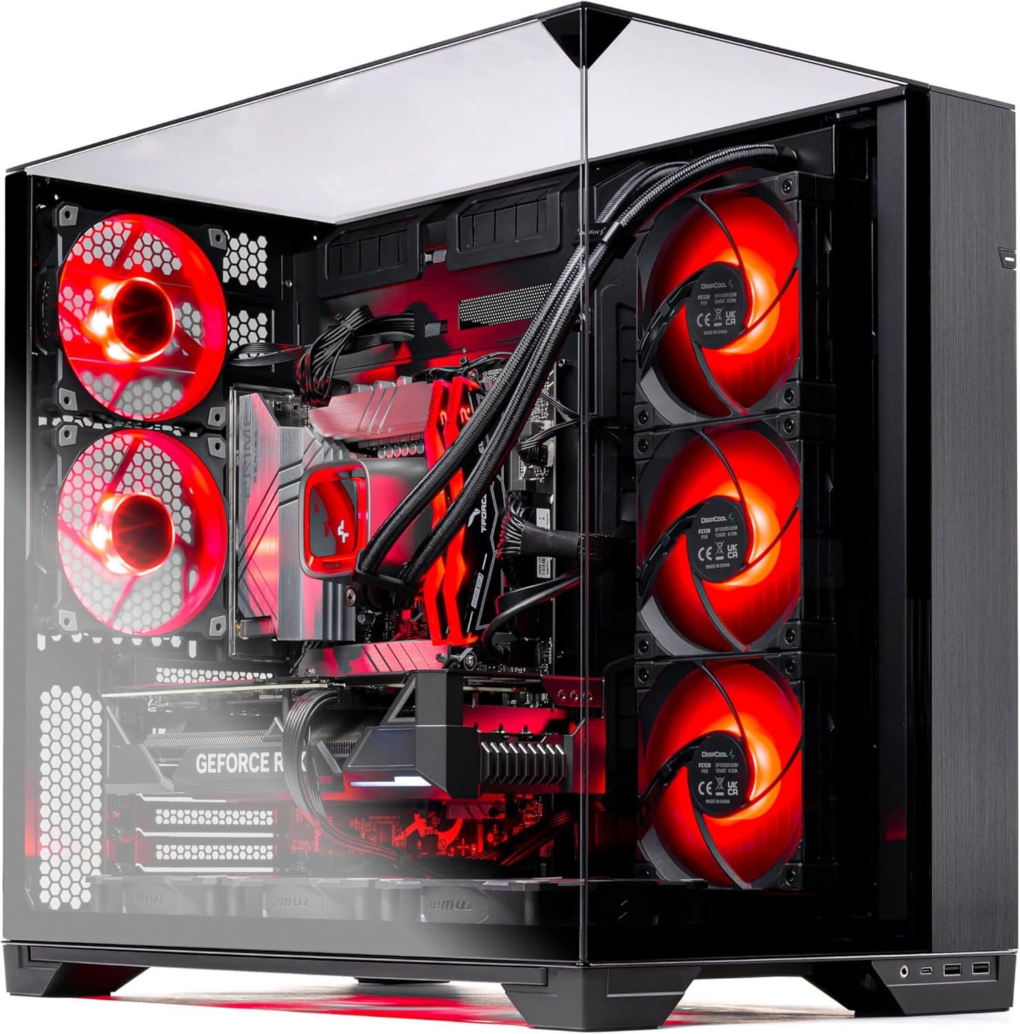 Skytech O11 Gaming PC, Intel i7 14700K 3.4 GHz (5.5GHz Max Boost), RTX ...