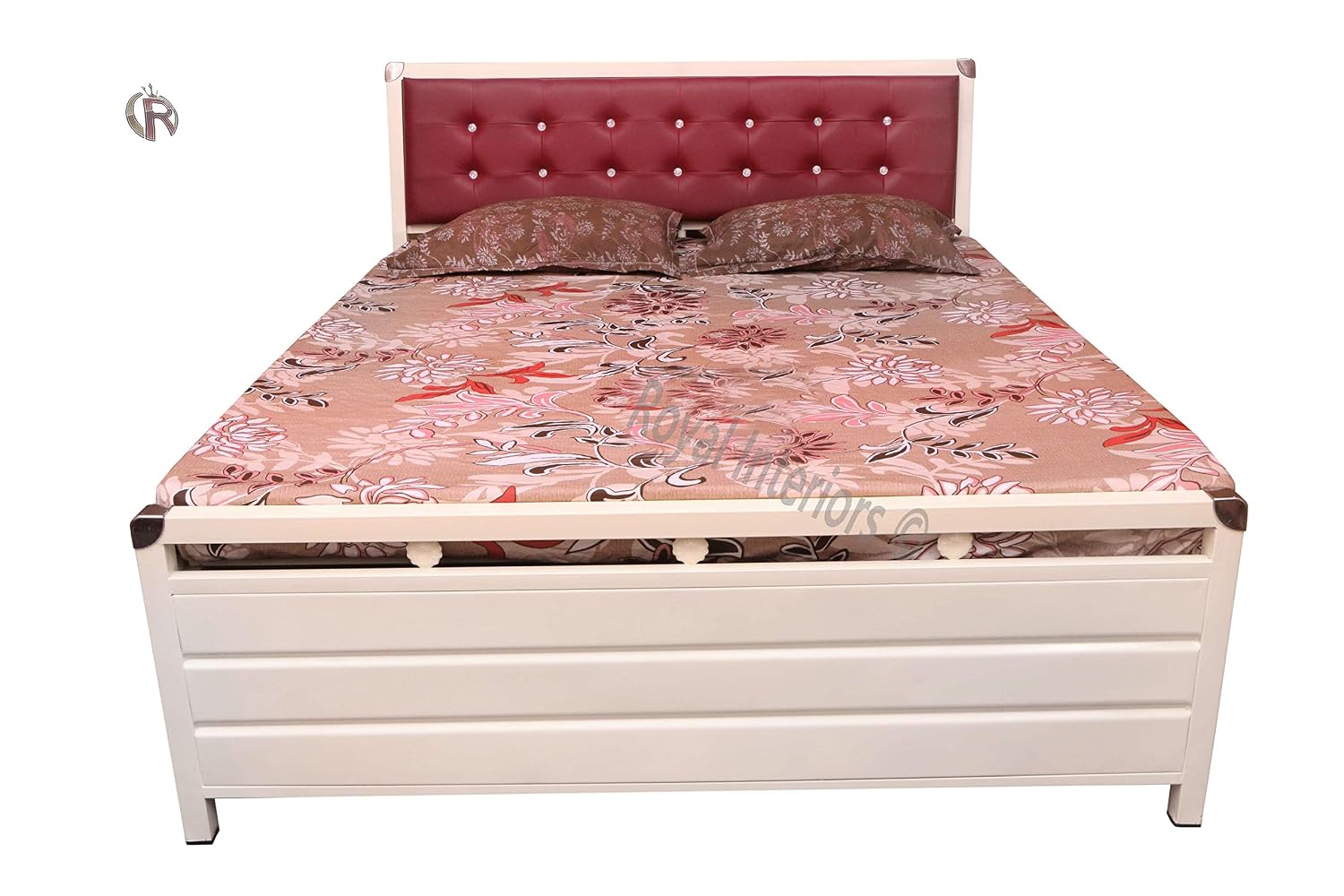 Royal Interiors Jilemo Metal Single Bed with Hydraulic Storage | Space ...