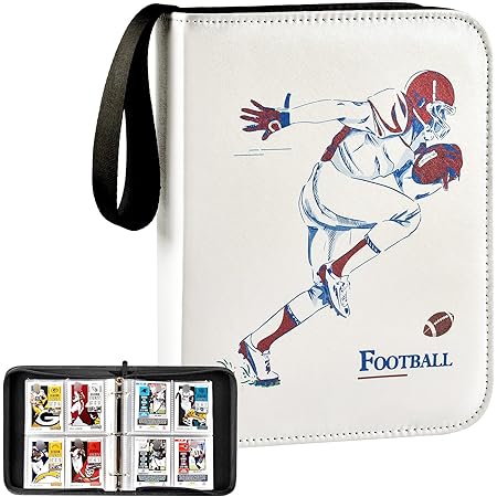 Amazon.com: Card Binder Compatible with Football Card, Trading Card ...