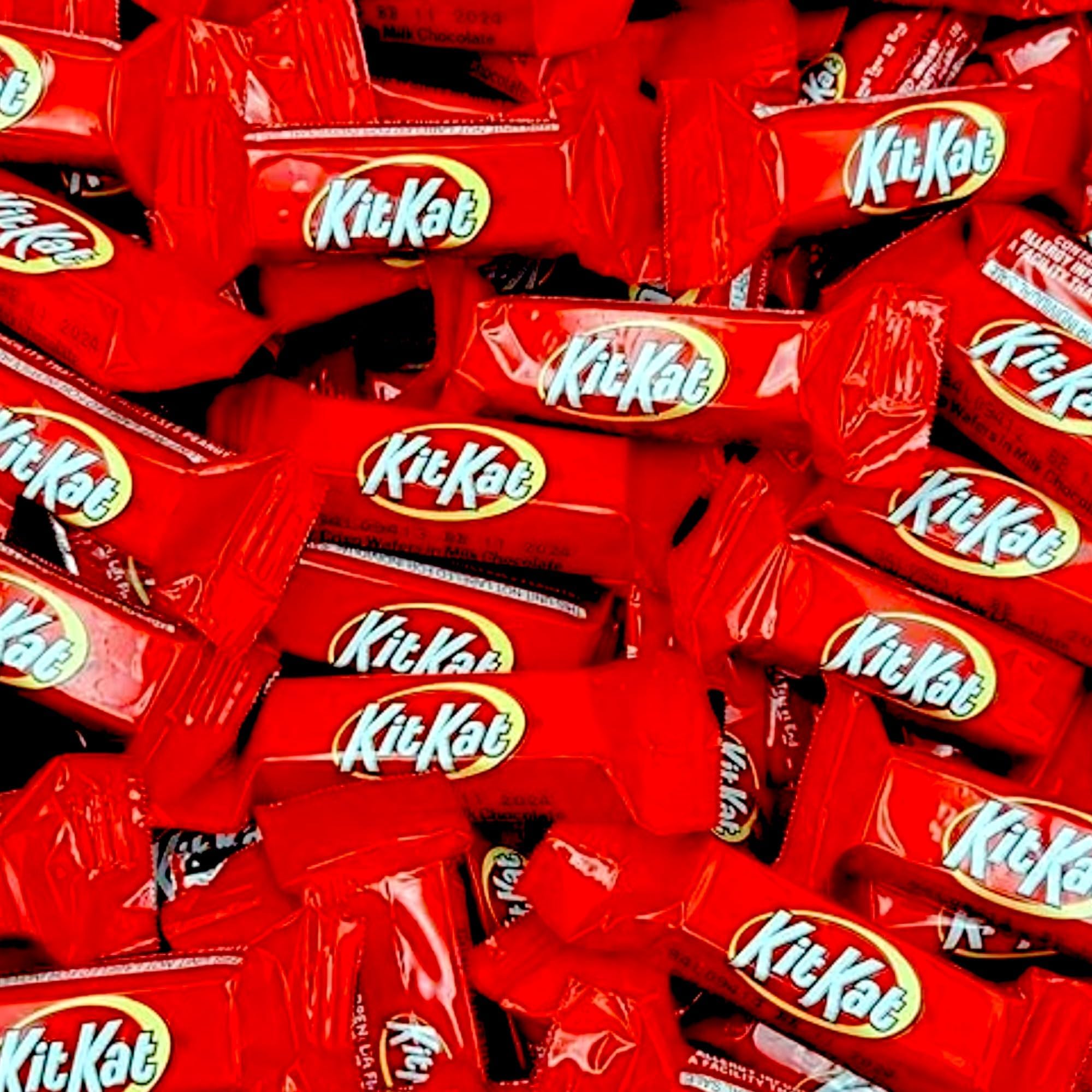 Amazon.com : Kit Kat Mini Chocolate Bars-1.5 lbs Milk Chocolate Kit Kat ...