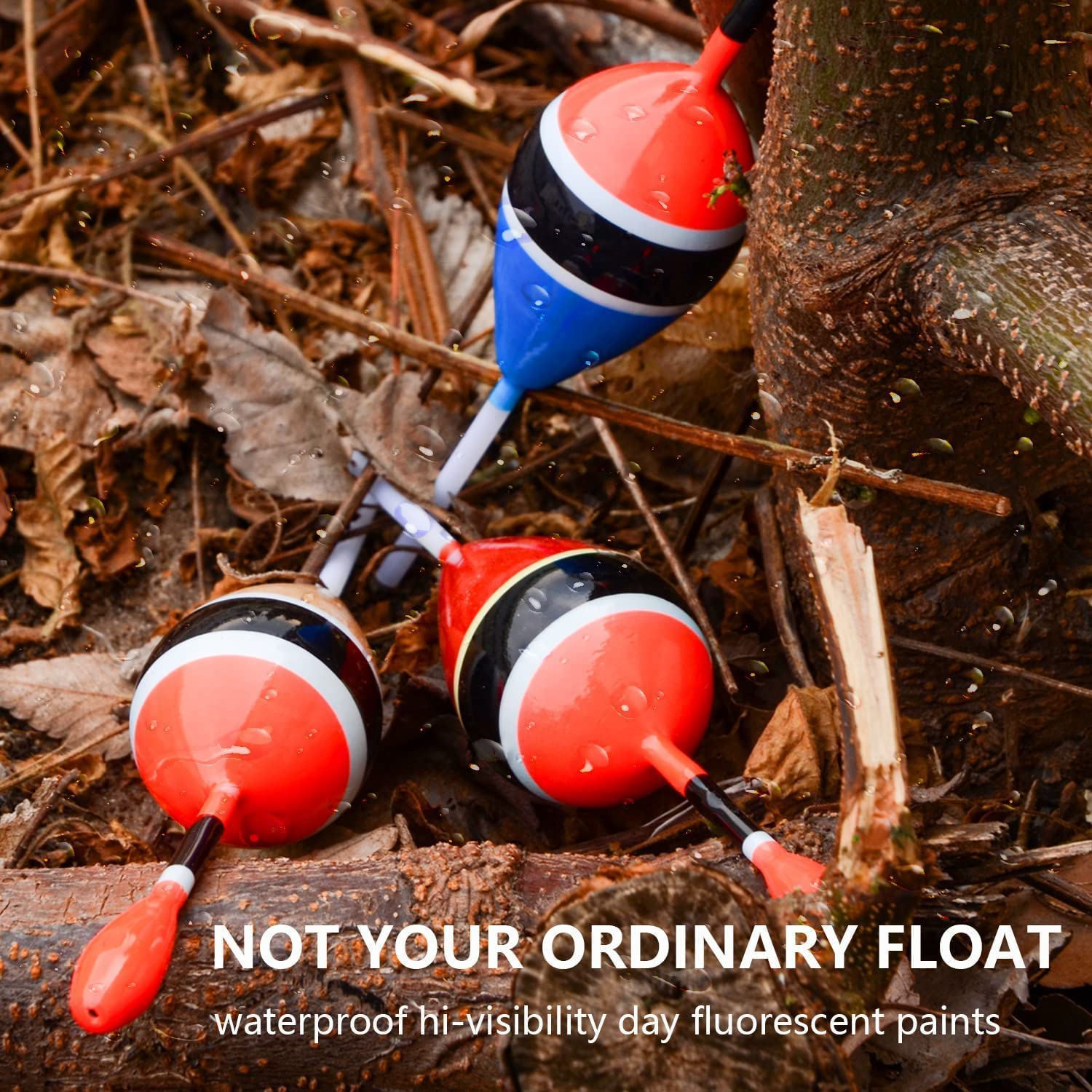 Snapklik.com : Gourami Slip Bobbers Floats Kit,Balsa Wood Slide Bobbers