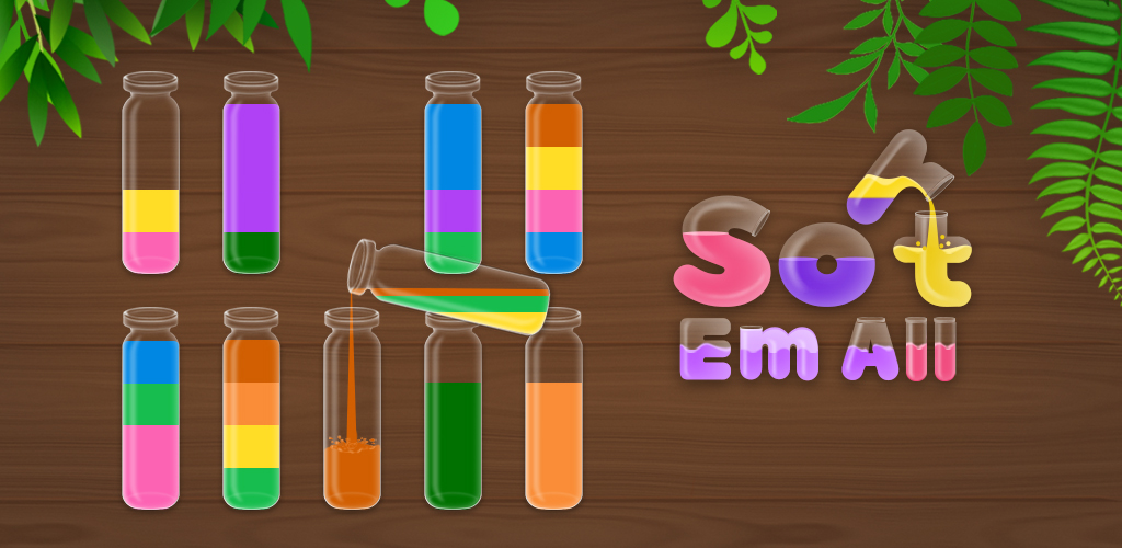 Sort Em All -- Water Puzzle - App on Amazon Appstore
