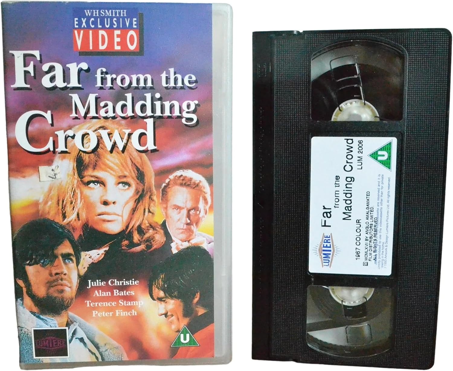 Amazon.com: Far from the Madding Crowd [VHS] : Julie Christie, Peter ...
