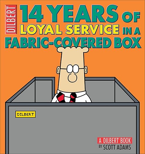 14 Years of Loyal Service in a Fabric-Covered Box: A Dilbert Book ...