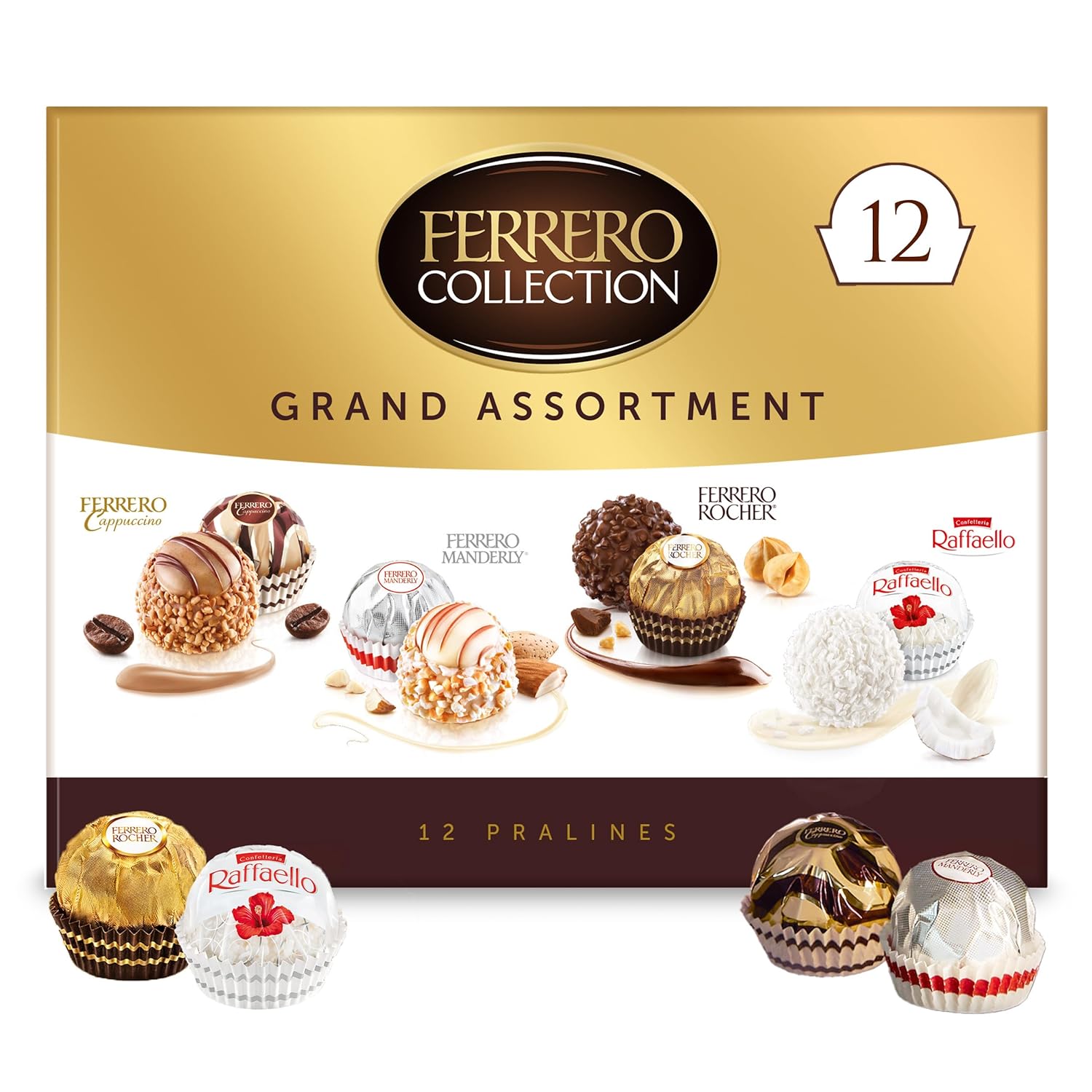 Amazon.com : Ferrero Collection Grand Chocolate Candy Assortment ...