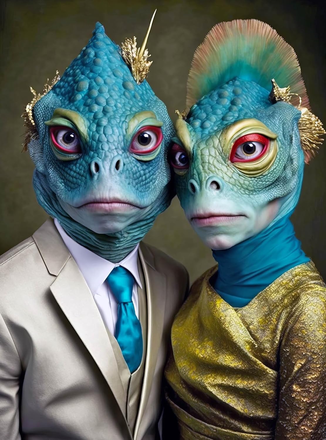 Amazon.com: Cross & Glory - Meet The Aliens: Calantha and Vaelen - 1000 ...