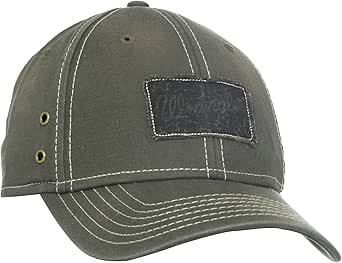 Wrangler Men's Wrangler Western Cap, Brown, Medium at Amazon Men’s ...