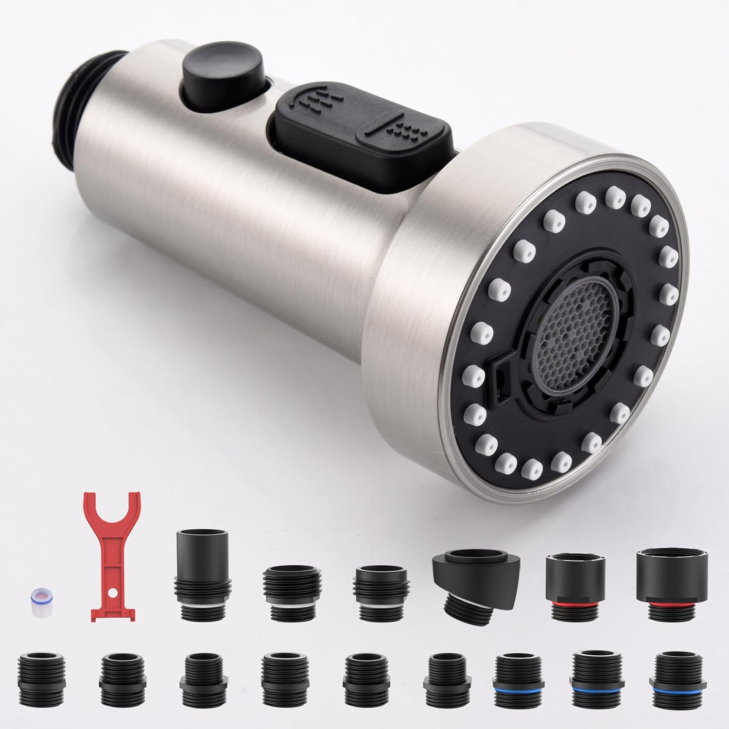 Amazon.com: J-HVA Pull Down Kitchen Faucet Sprayer Head Replacement ...