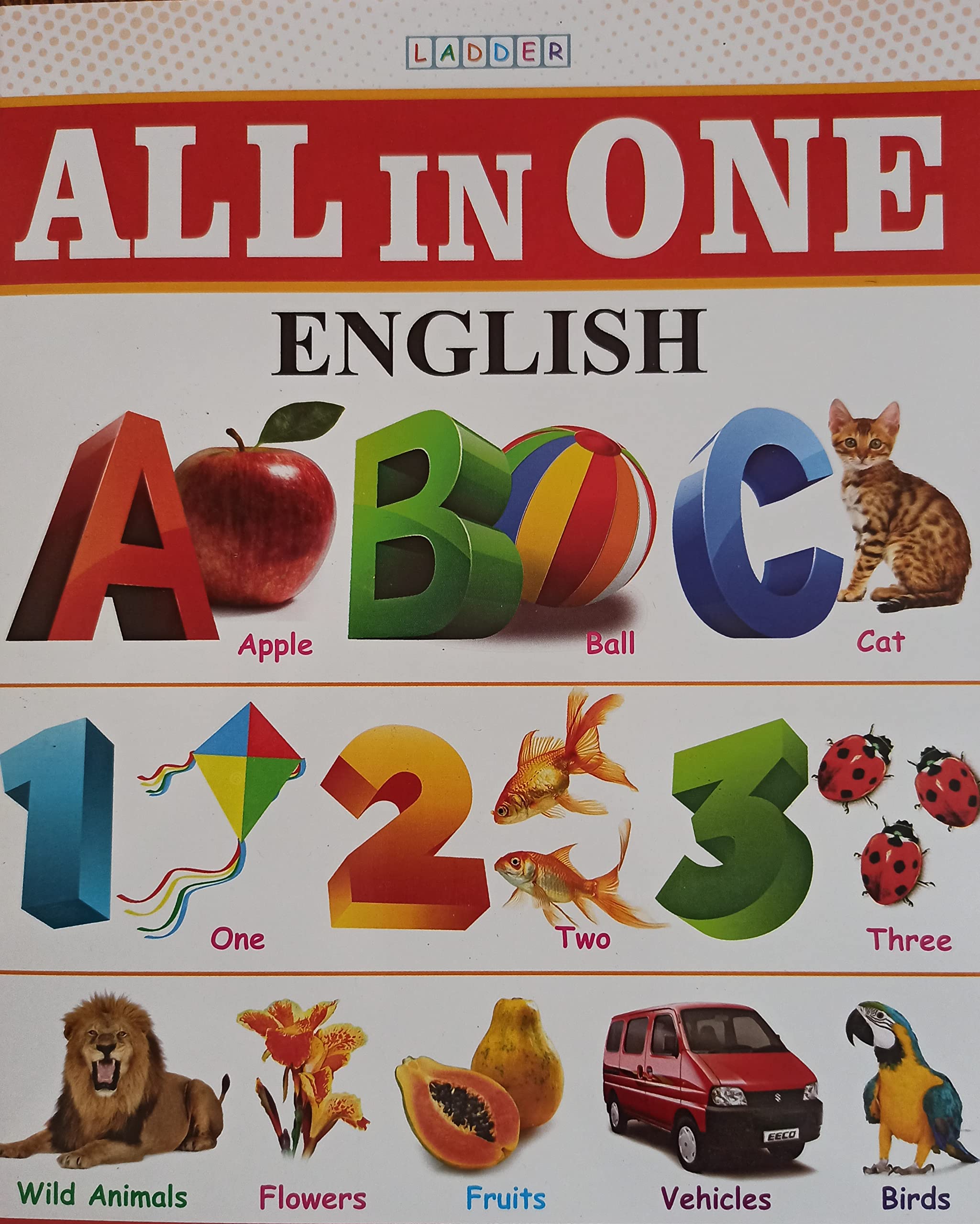 Buy My first book of All in One - Early Learning Picture Book to learn Alphabet, Numbers, Shapes ...