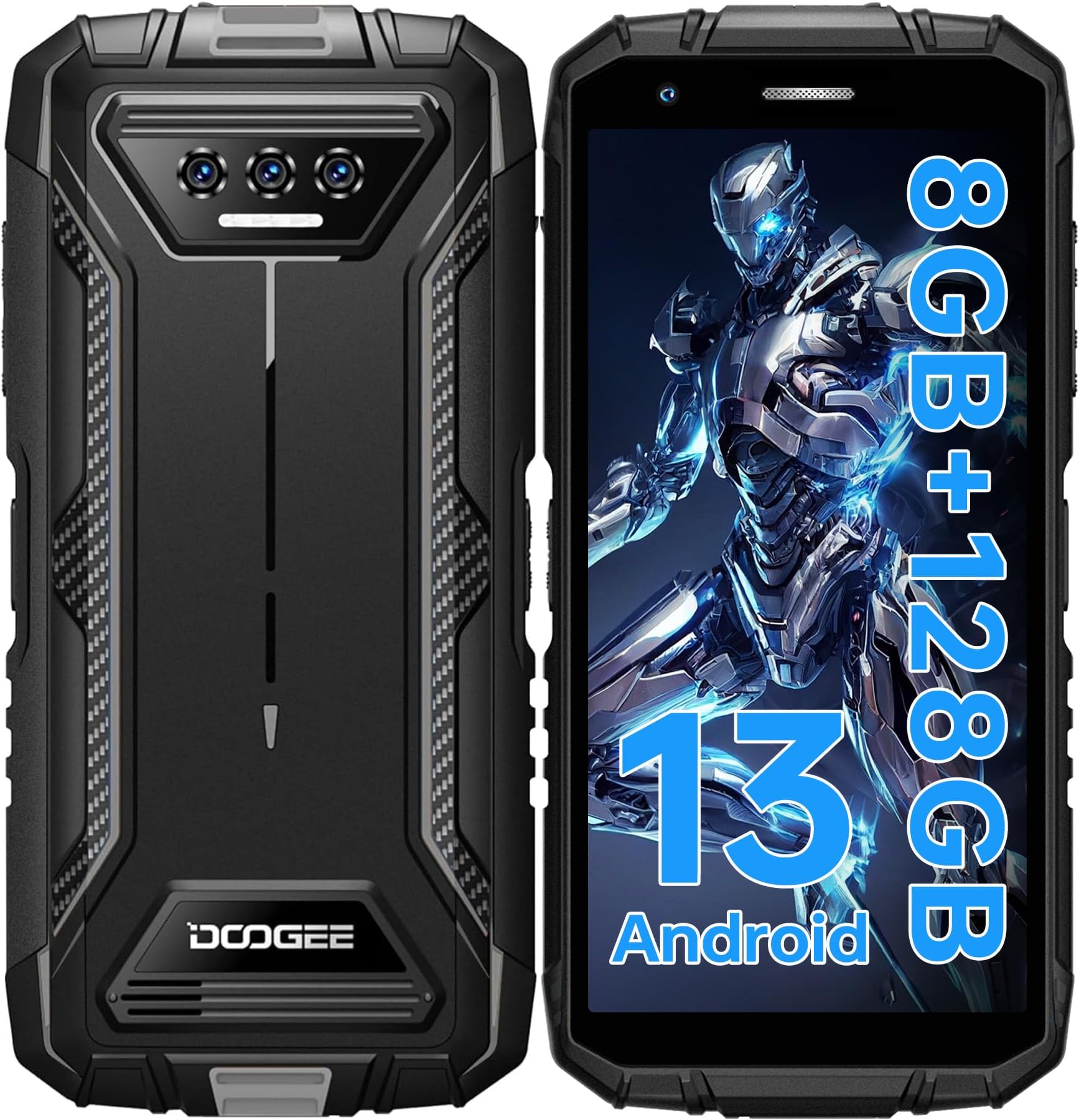 OUKITEL WP23 PRO Rugged Smartphone - 16GB RAM+128GB ROM 10600mAh Mobile ...