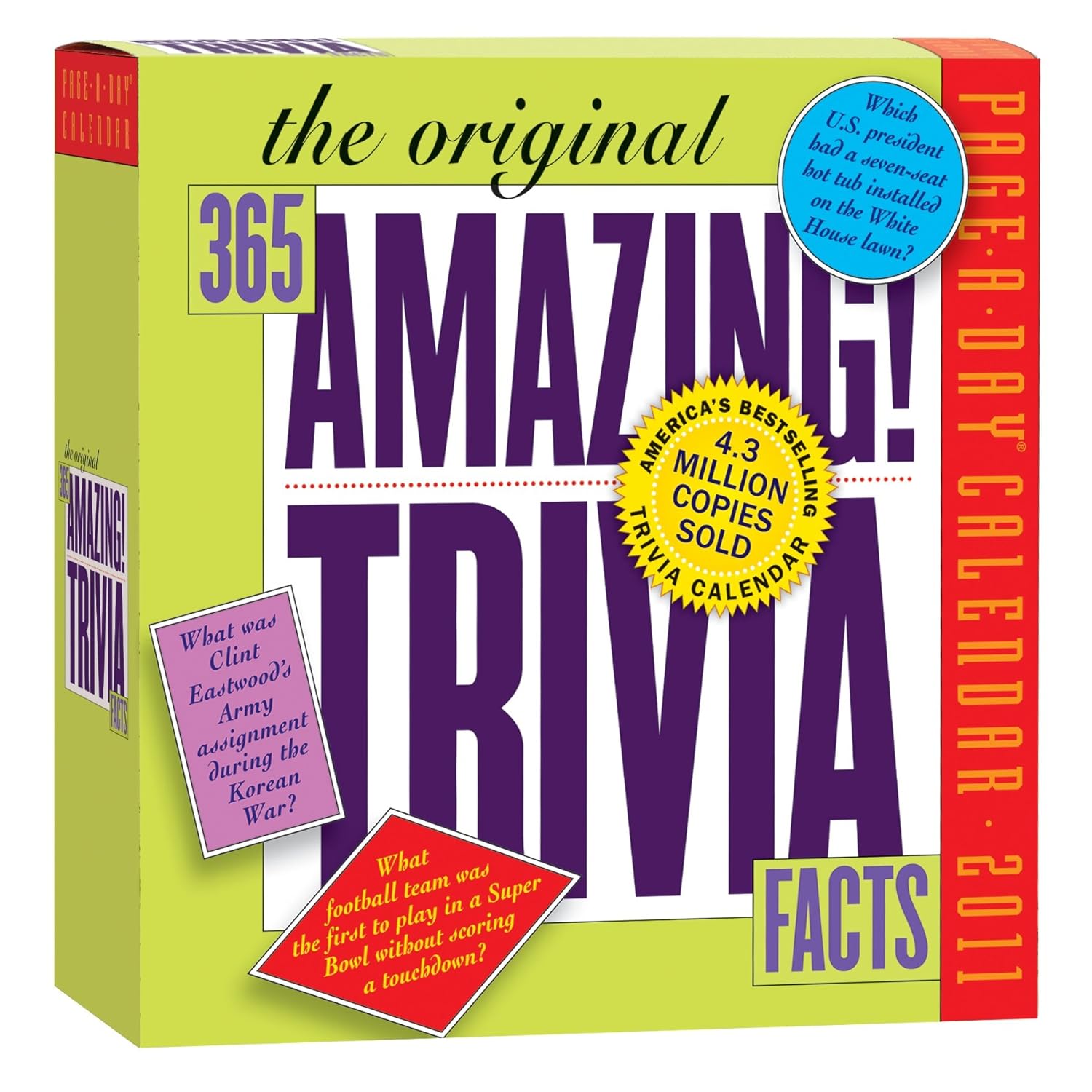 365 Amazing Trivia Facts Page-a-Day Calendar 2011: Amazon.co.uk ...