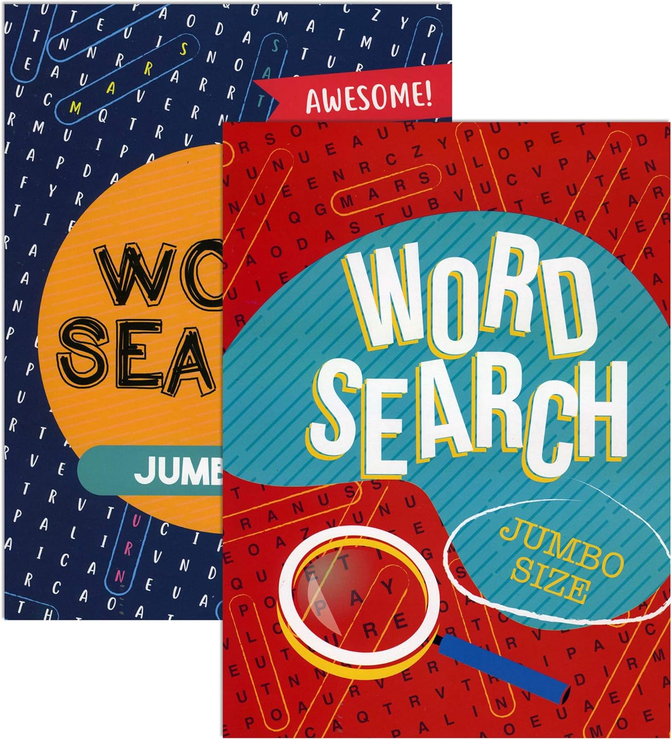 Amazon.com: Jumbo Print Find A Word Puzzle 2 Titles, Word Search Find ...