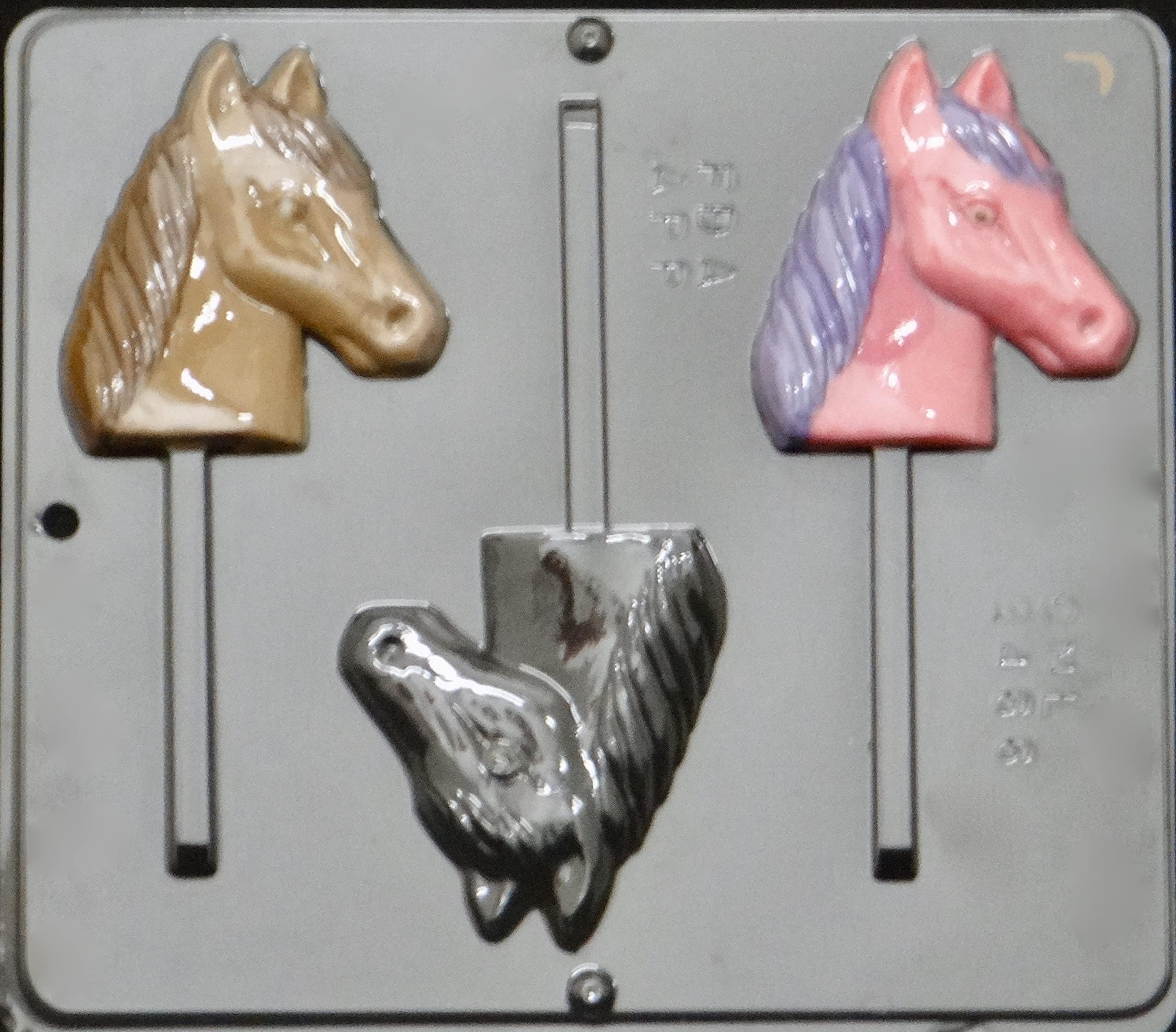 Amazon.com: UNGROL Cowboy Boot Chocolate Candy Mold - Clear Plastic ...
