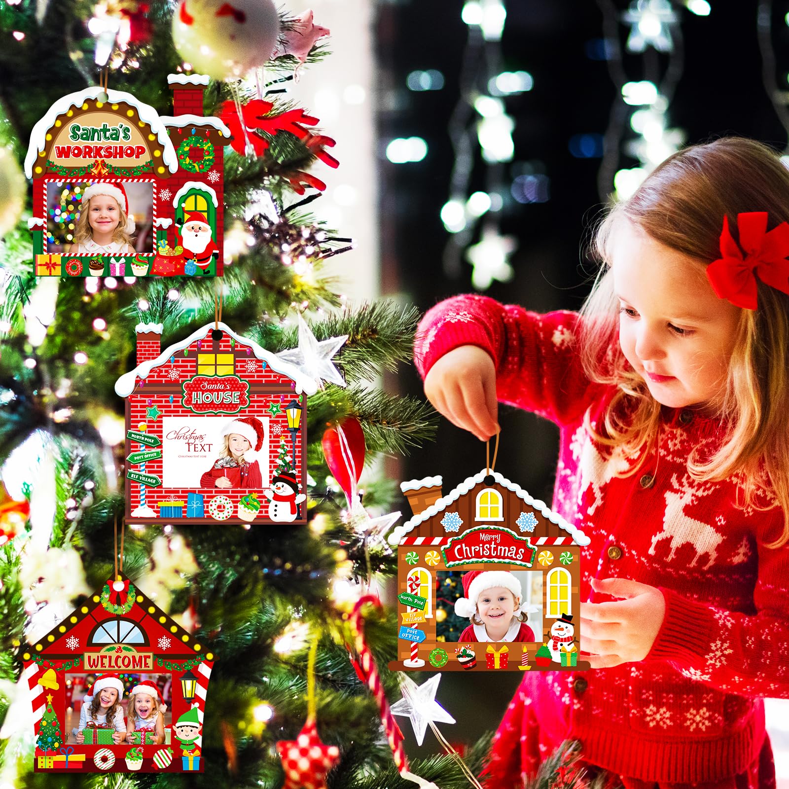 Holiday Christmas Picture Frames