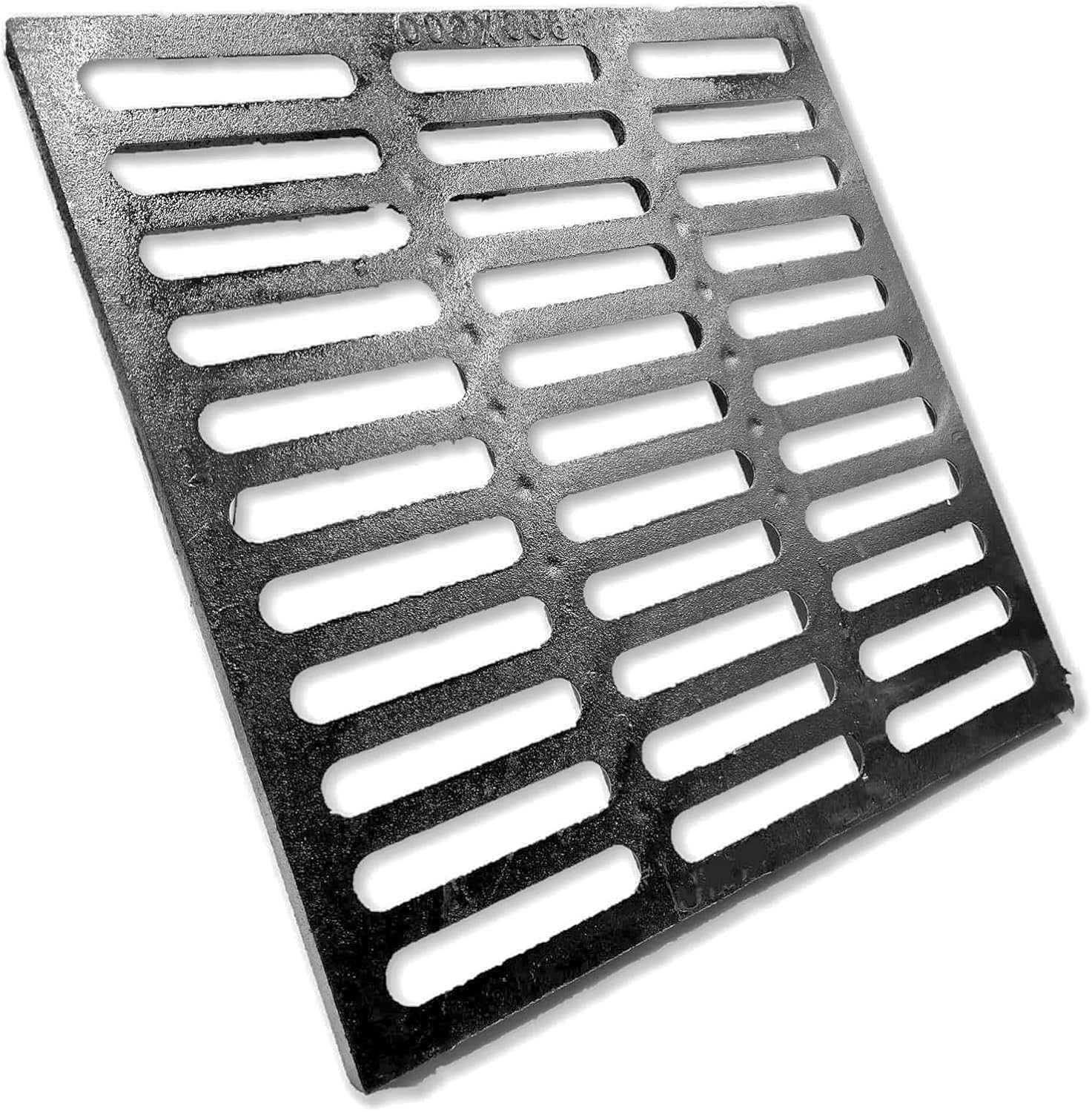 Ductile Iron Drain Cover, Fepinc 24x24 Outdoor Square Black Drain Grate ...