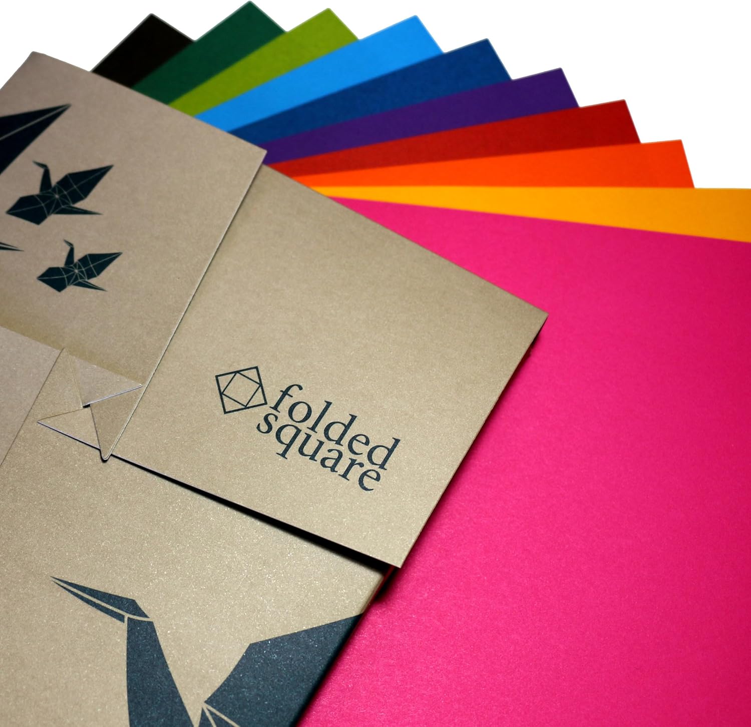 Origami Paper Gift Set | 100 Sheets, 15cm Square | Contemporary Colour ...