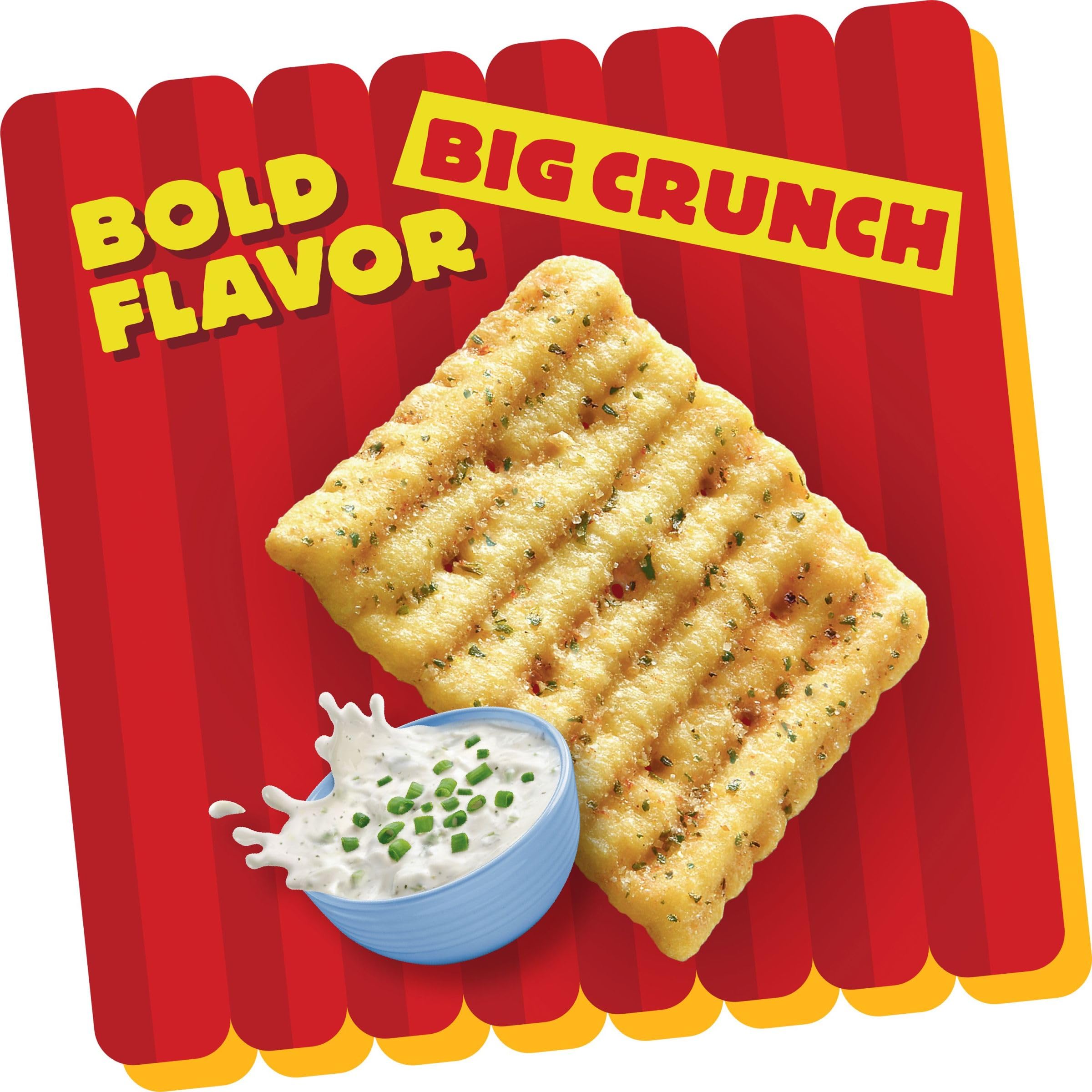 Snapklik.com : Cheez-It Grooves Cheese Crackers, Crunchy Snack Crackers ...