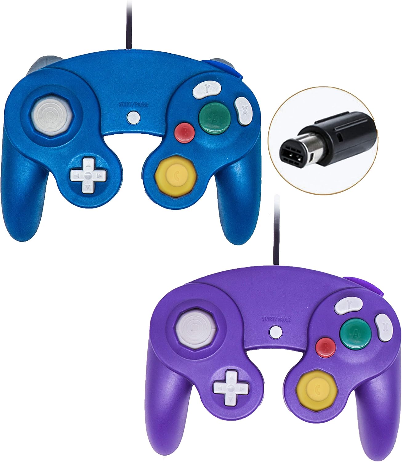 Amazon.com: GameCube Controller, Wired Gamepad for Nintendo Wii Console ...
